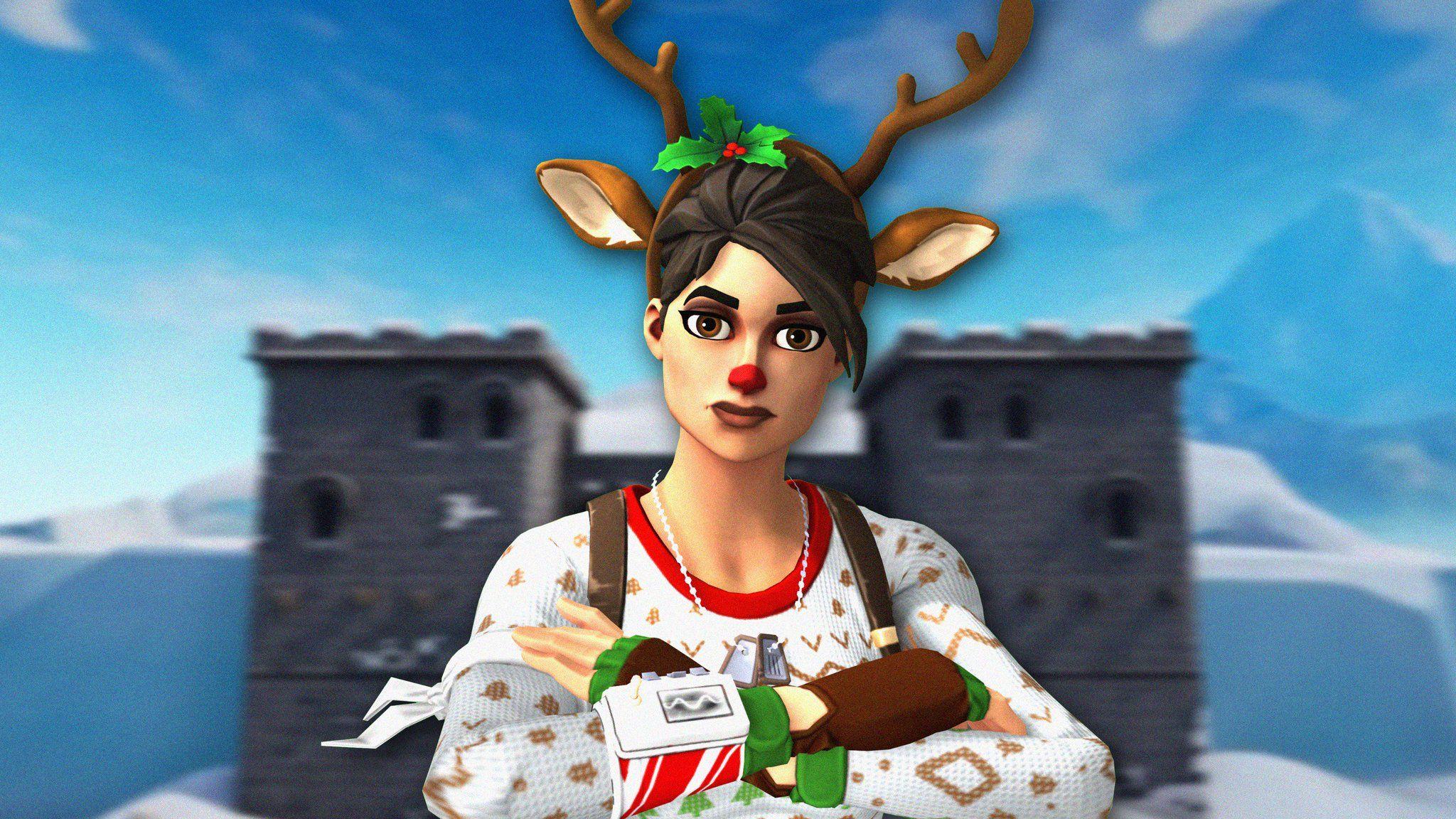 Red Nosed Raider Fortnite Wallpapers - Top Free Red Nosed Raider ...