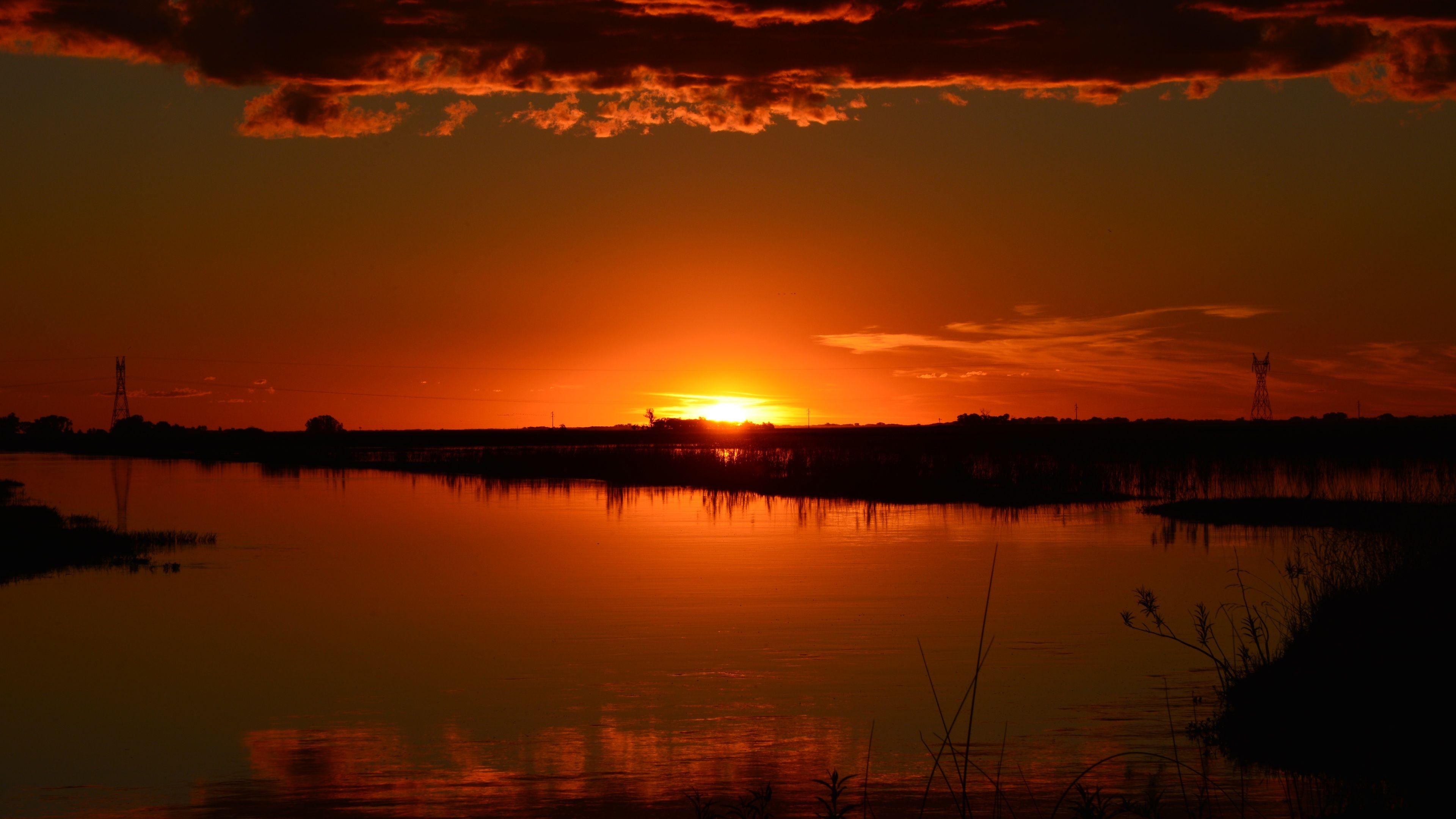 Sun Setting Wallpapers - Top Free Sun Setting Backgrounds - WallpaperAccess