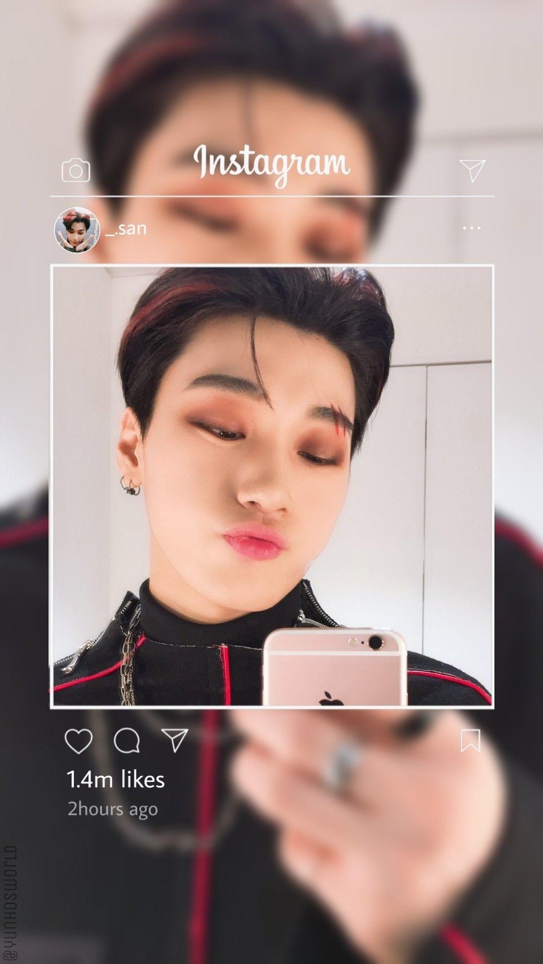 Choi San Ateez Wallpapers - Top Free Choi San Ateez Backgrounds ...