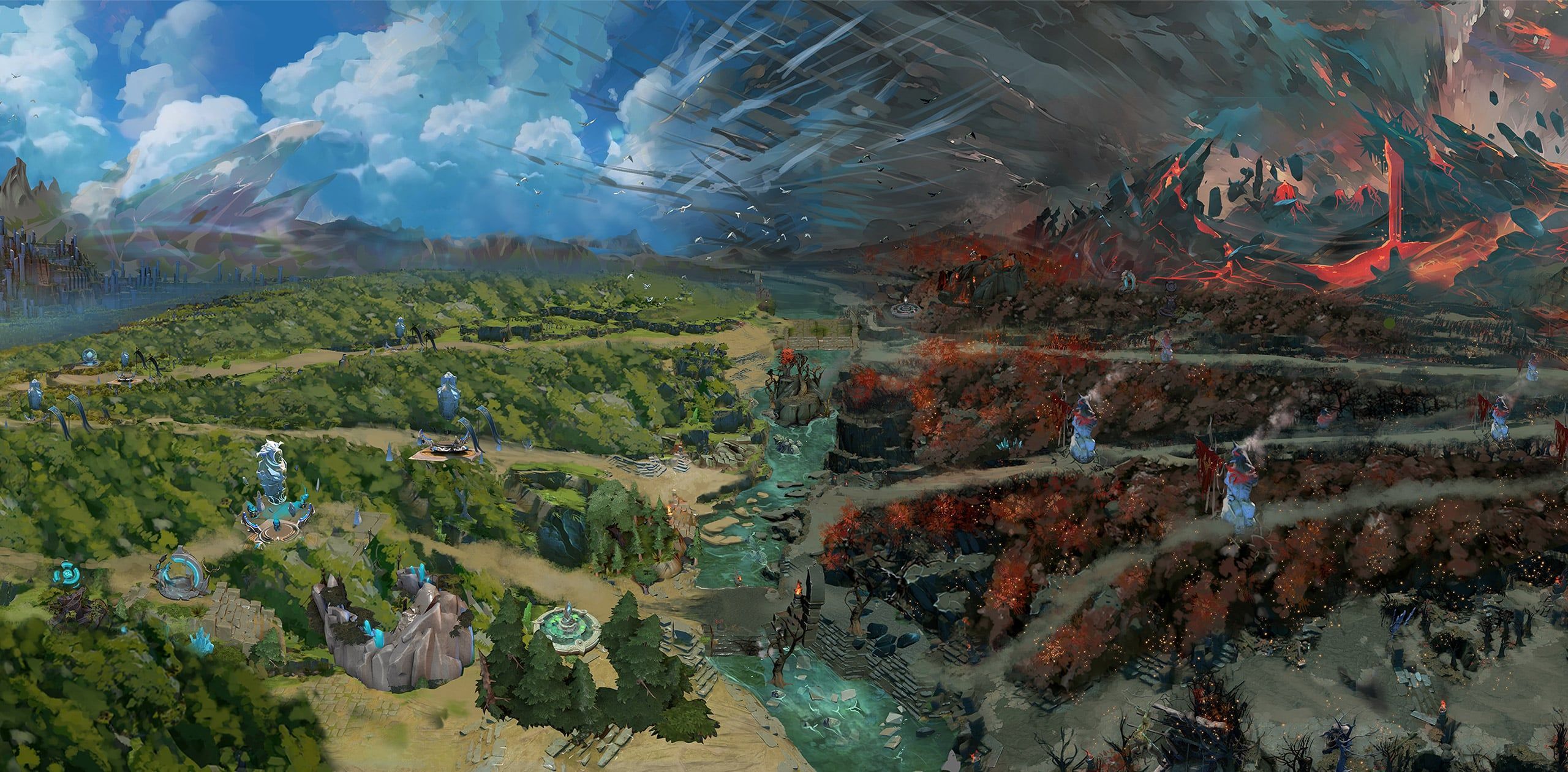 Dota 2 Map Wallpapers - Top Free Dota 2 Map Backgrounds - WallpaperAccess