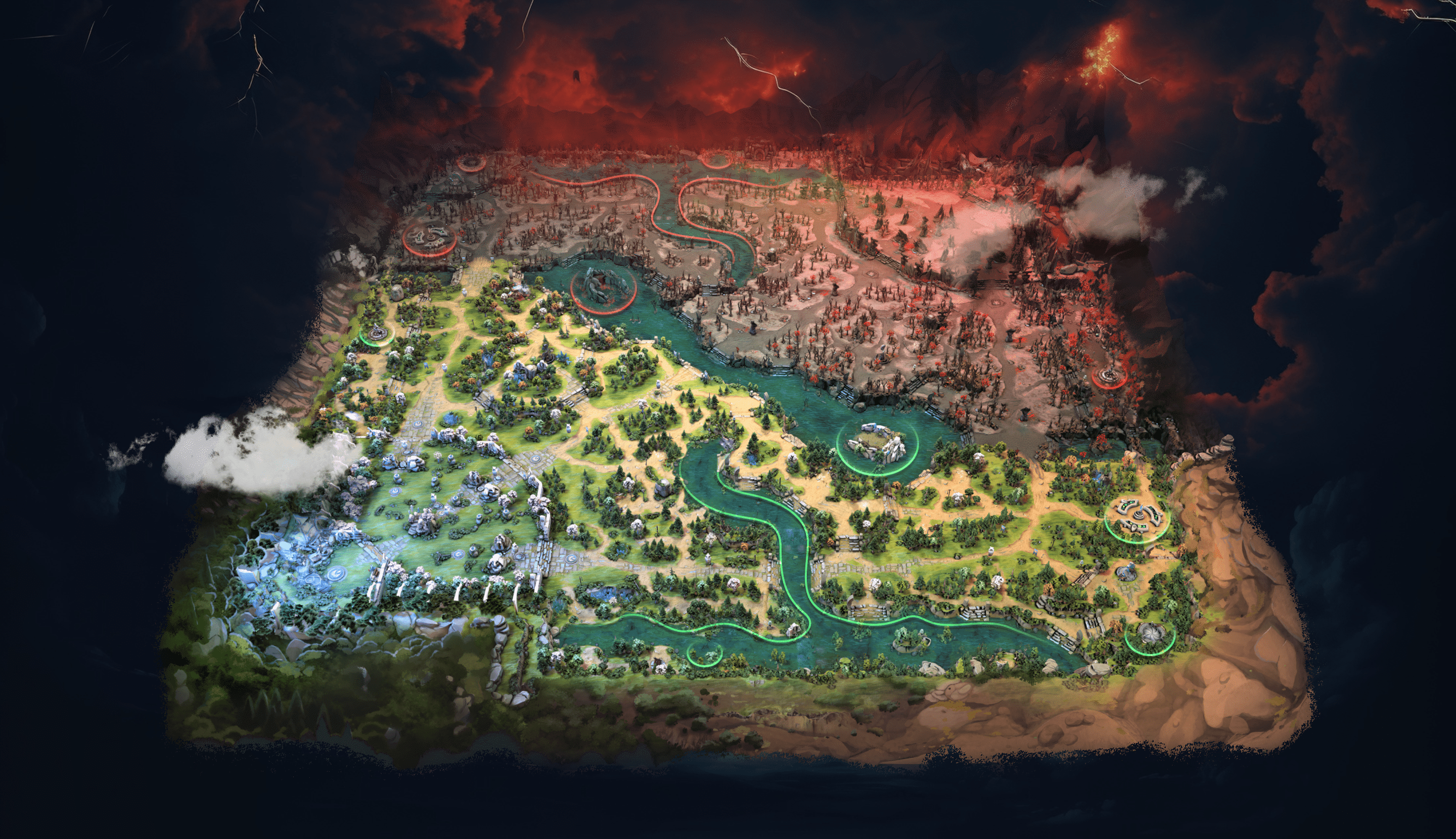 Dota 2 Map Wallpapers - Top Free Dota 2 Map Backgrounds - WallpaperAccess