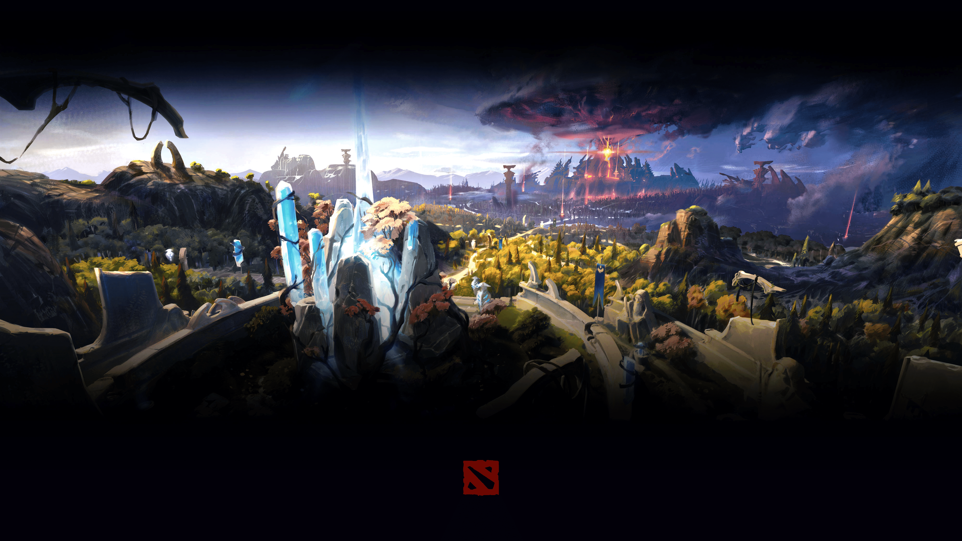 Dota 2 Map Wallpapers - Top Free Dota 2 Map Backgrounds - WallpaperAccess