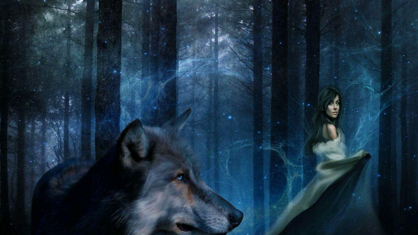 Cute Wolf Girl Wallpapers - Top Free Cute Wolf Girl Backgrounds ...