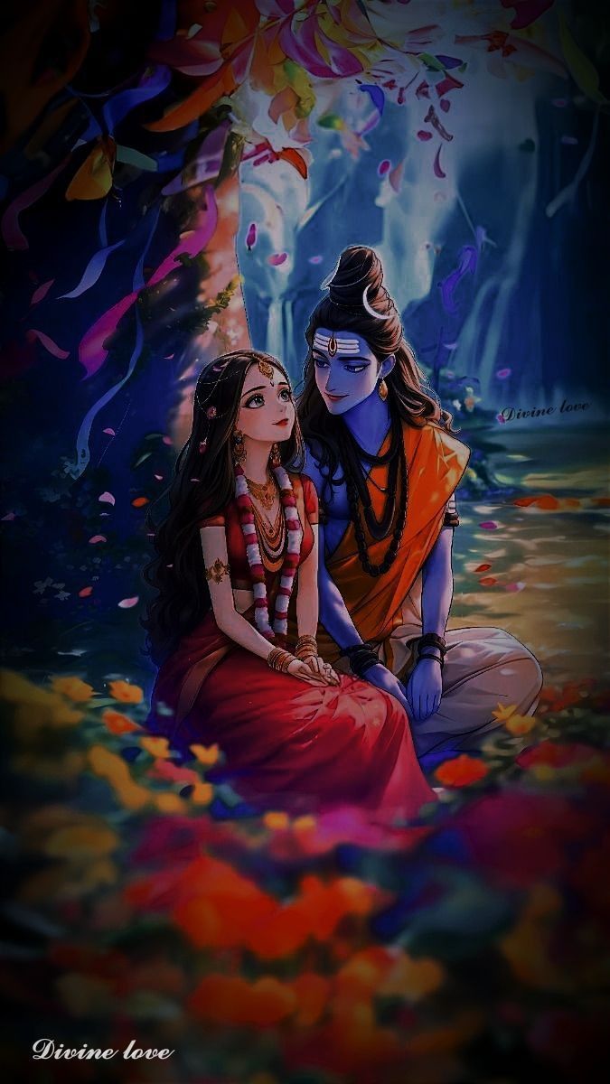Shiva and Parvathi Wallpapers - Top Free Shiva and Parvathi Backgrounds ...