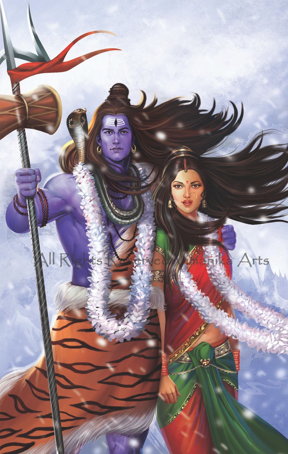 Shiva and Parvathi Wallpapers - Top Free Shiva and Parvathi Backgrounds ...
