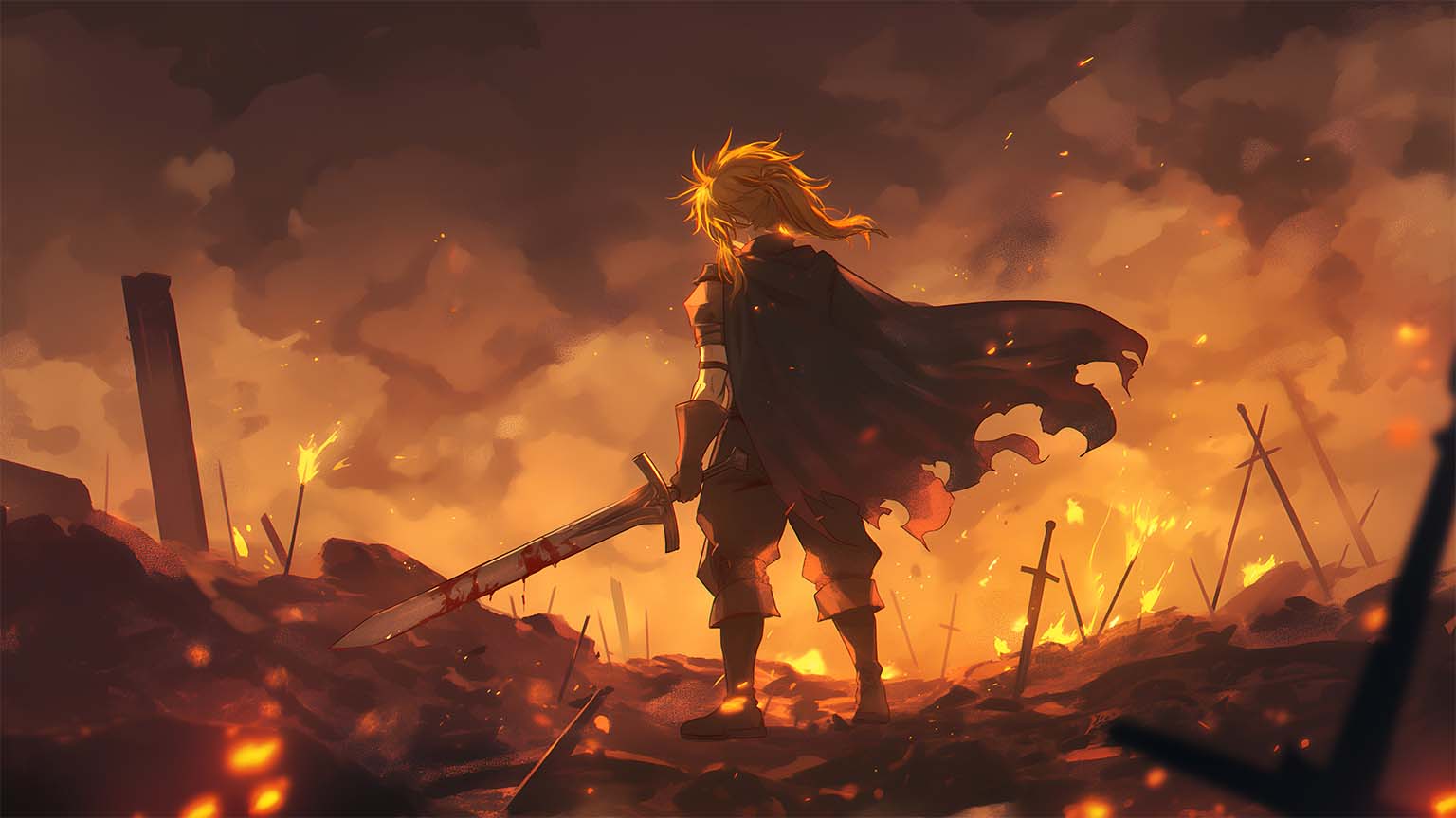 Anime Fight Scene Wallpapers - Top Free Anime Fight Scene Backgrounds ...