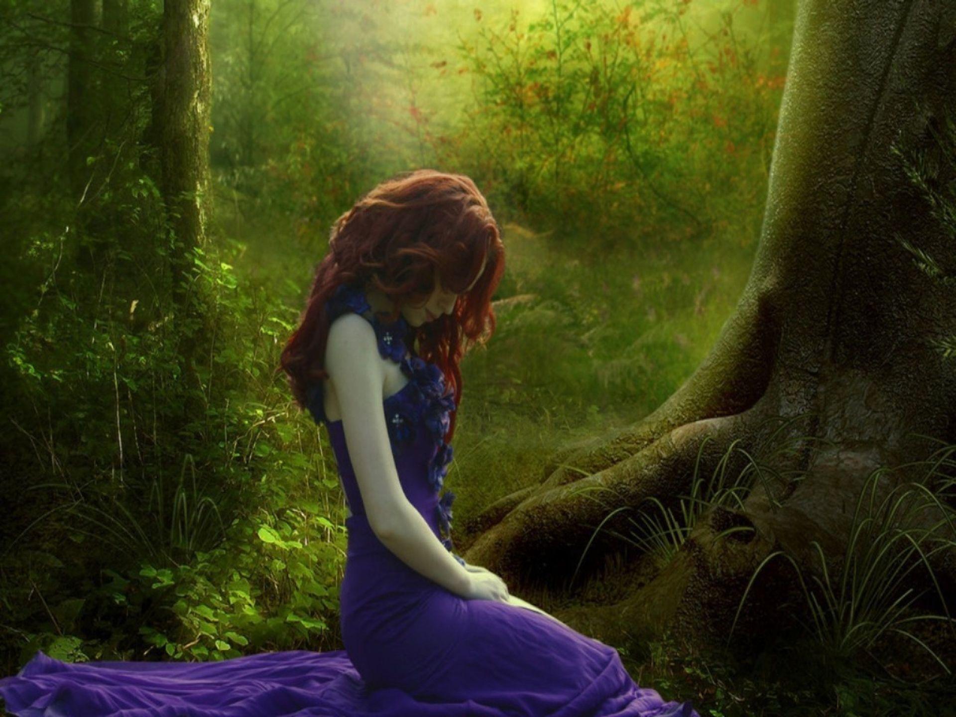 Forest Girl Wallpapers - Top Free Forest Girl Backgrounds - WallpaperAccess