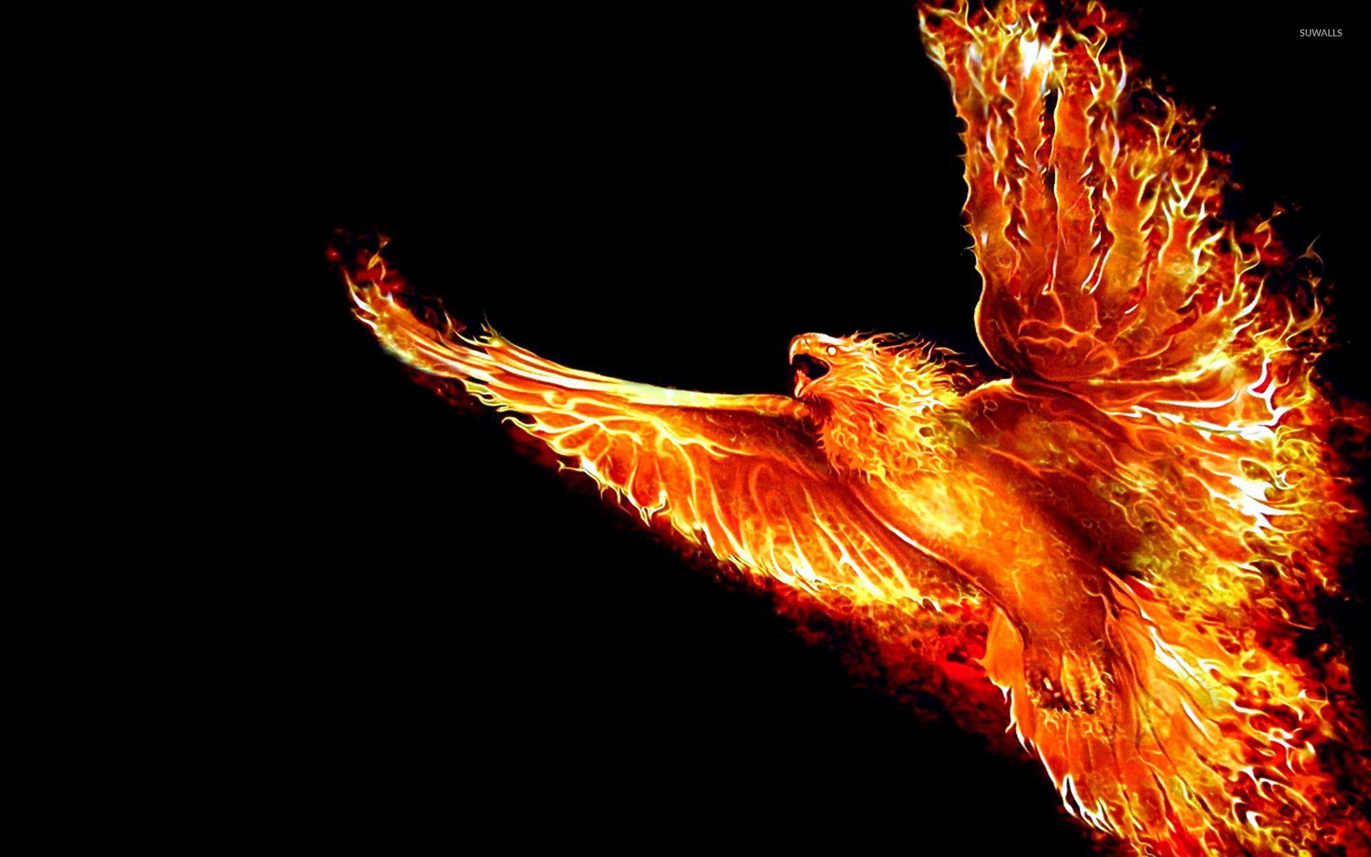 Blue Fire Phoenix Wallpapers - Top Free Blue Fire Phoenix Backgrounds ...