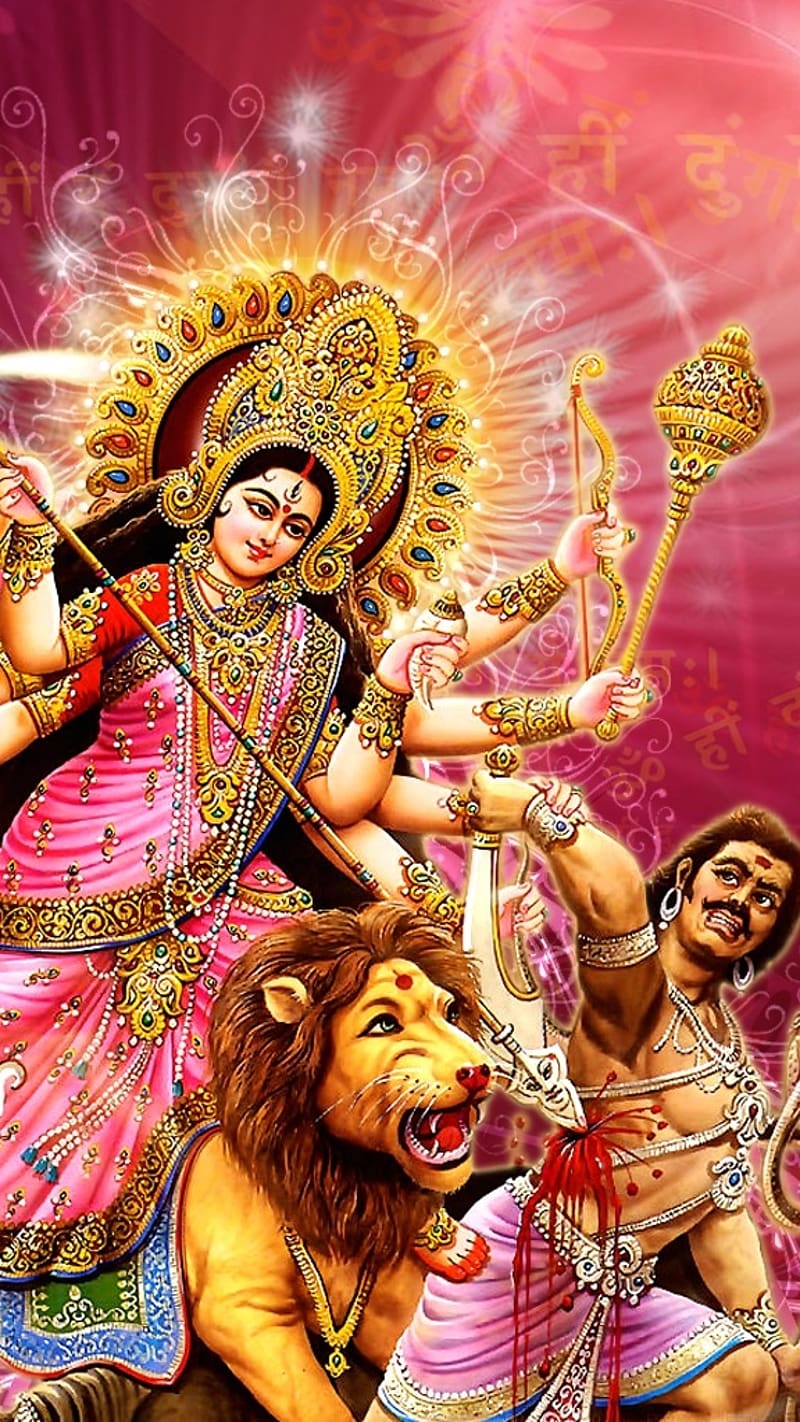 Durga Mata Ki Wallpapers - Top Free Durga Mata Ki Backgrounds ...