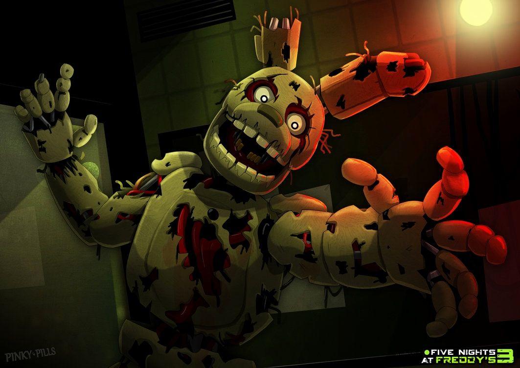 Springtrap Wallpapers - Top Free Springtrap Backgrounds - WallpaperAccess