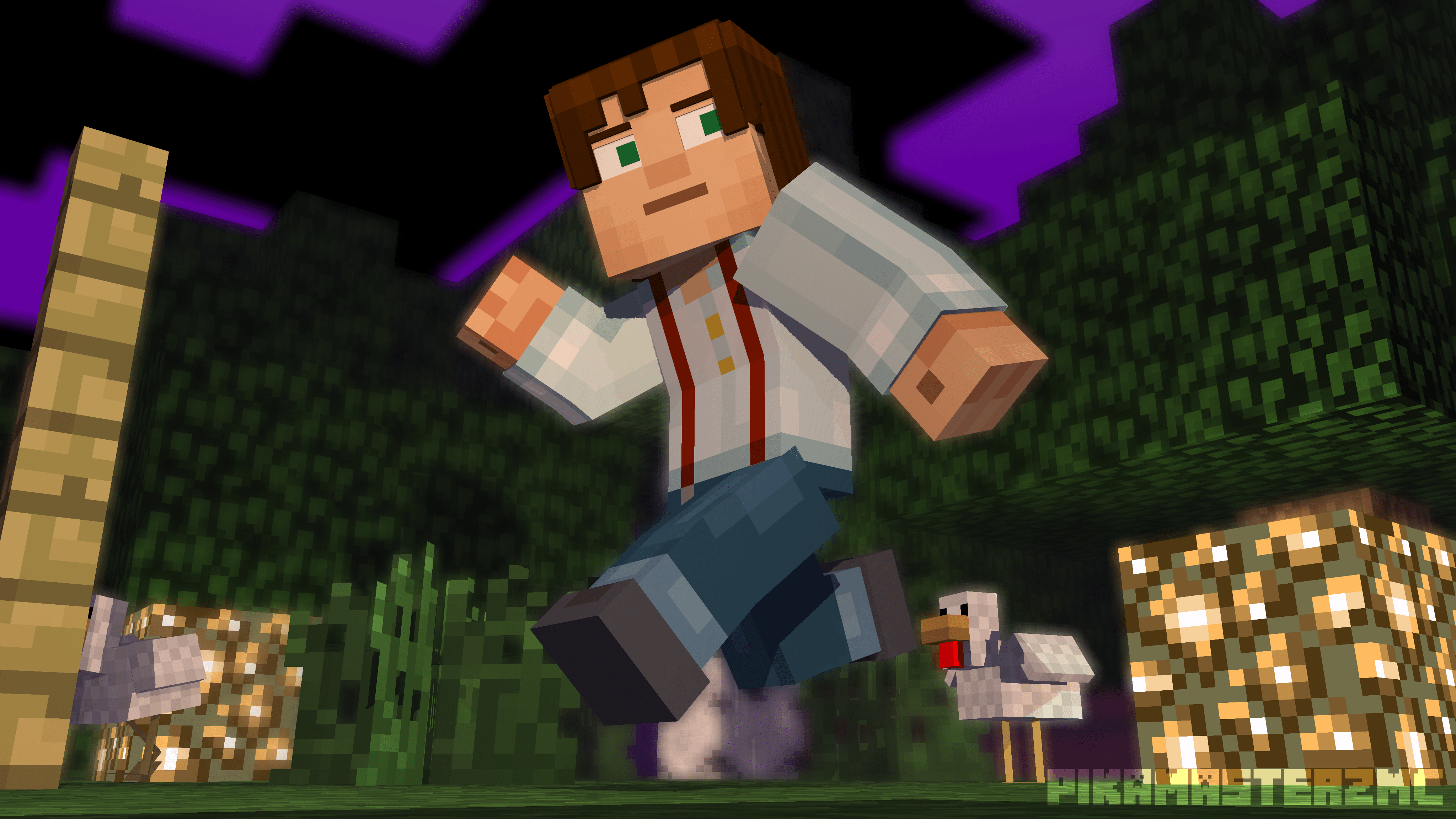 Minecraft Story Mode Wallpapers - Top Free Minecraft Story Mode ...