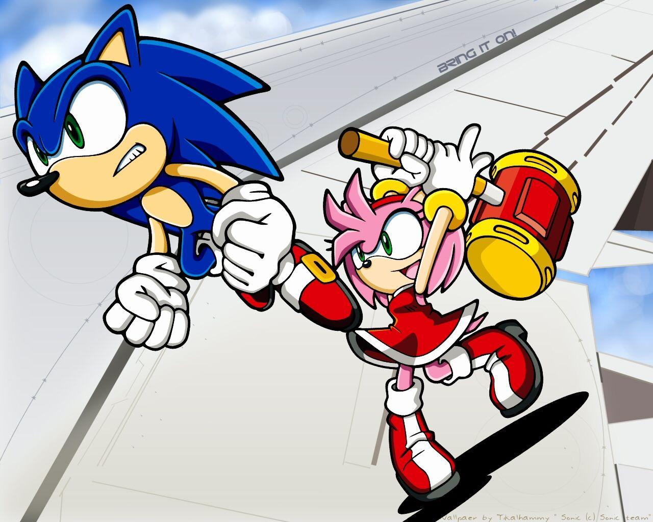 Sonic and Amy Wallpapers - Top Free Sonic and Amy Backgrounds ...