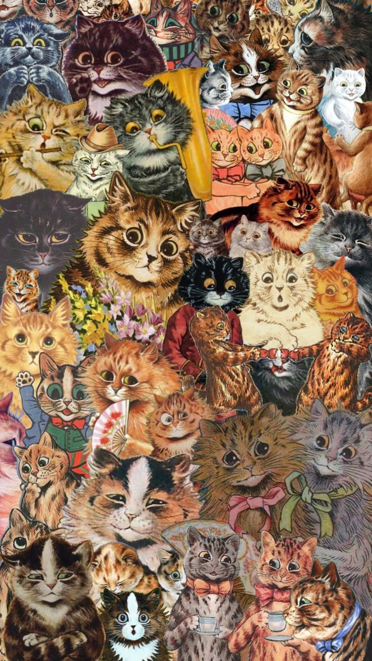 Louis Wain Wallpapers - Top Free Louis Wain Backgrounds - WallpaperAccess