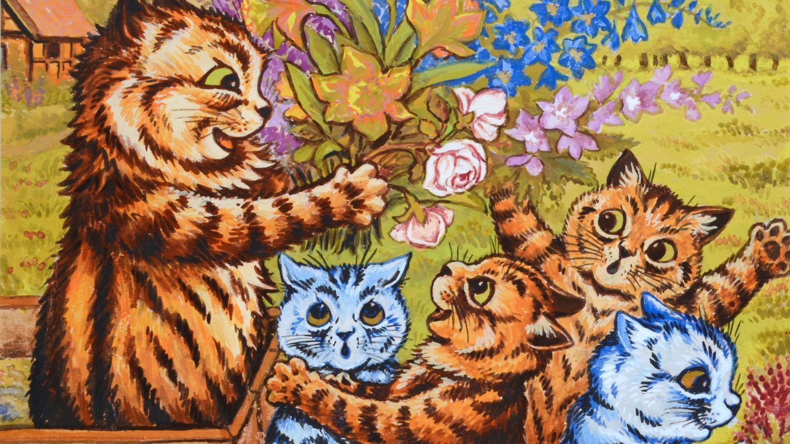 Louis Wain Wallpapers - Top Free Louis Wain Backgrounds - WallpaperAccess