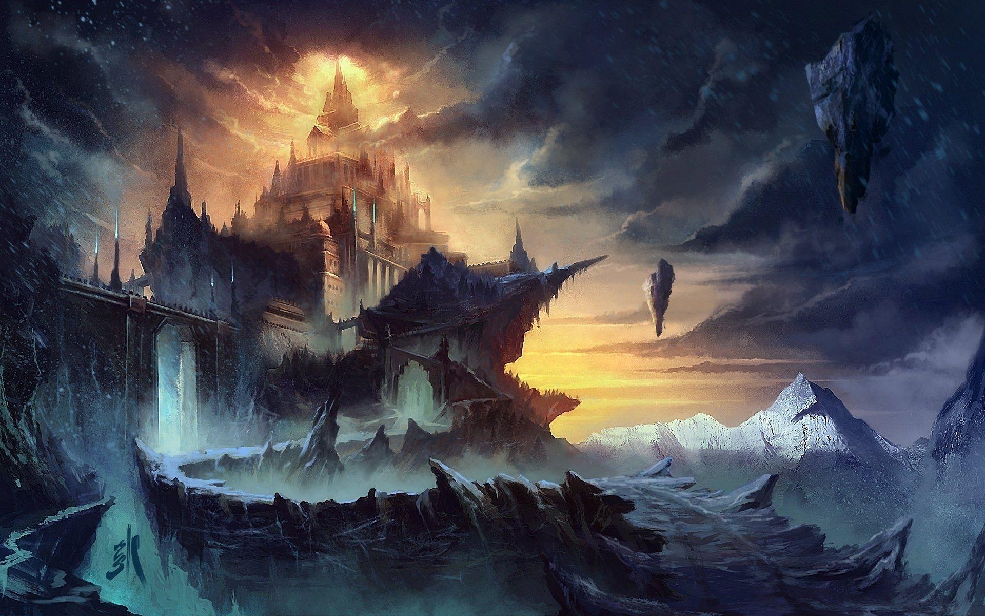 Fantasy Castle Wallpapers - Top Free Fantasy Castle Backgrounds ...