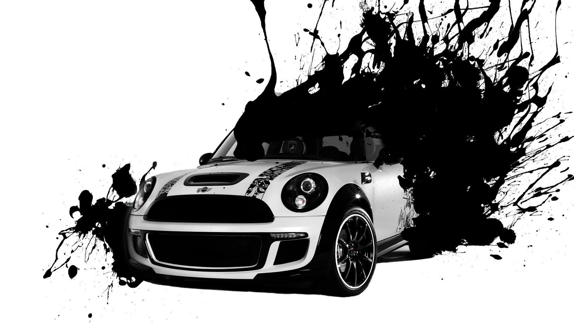 Black Mini Cooper Wallpapers - Top Free Black Mini Cooper Backgrounds ...