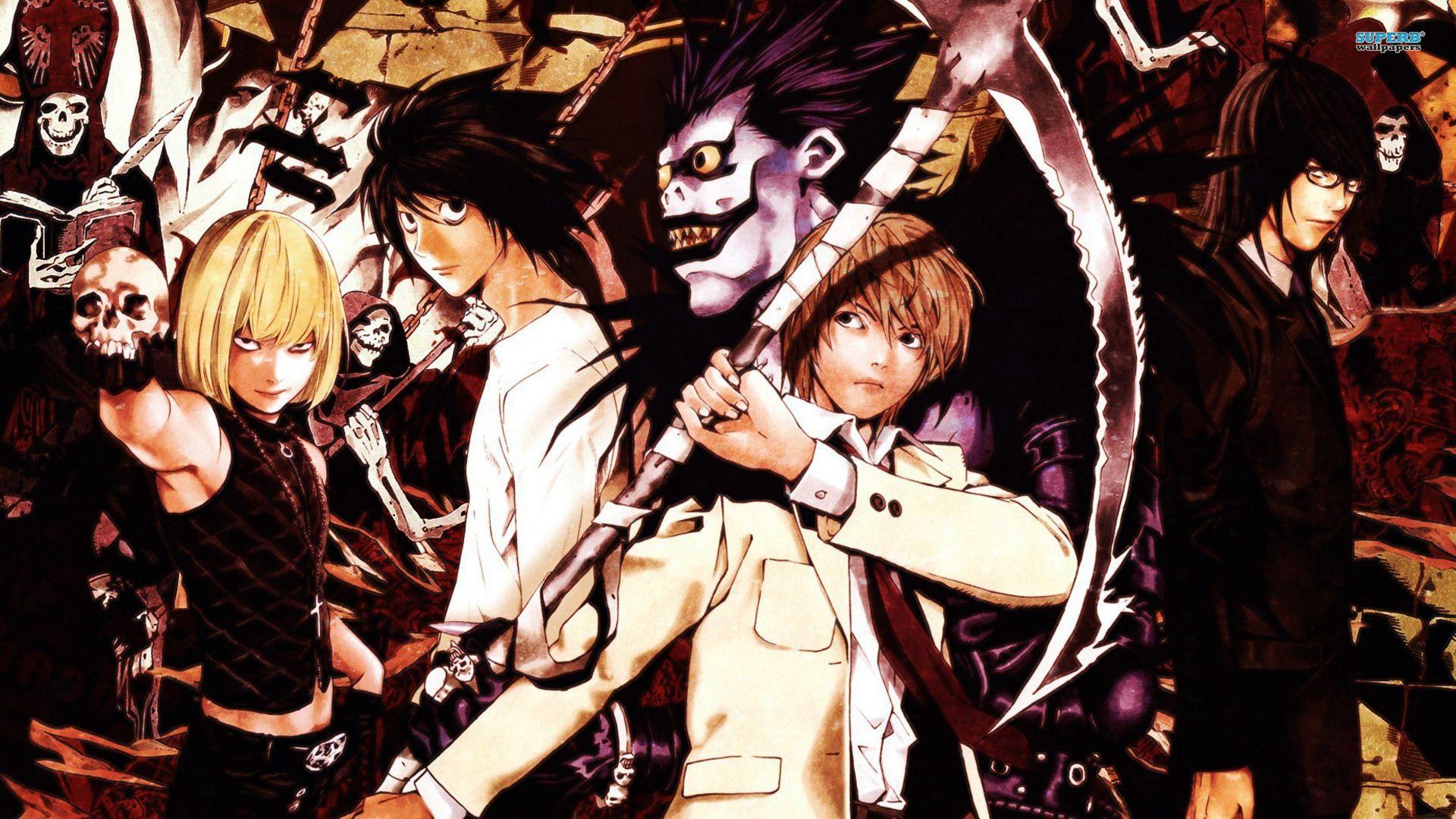 Death Note Anime Wallpapers - Top Free Death Note Anime Backgrounds ...
