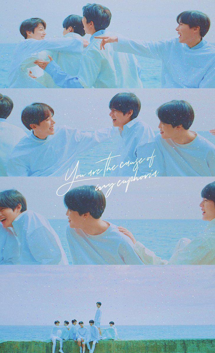 BTS Blue Wallpapers - Top Free BTS Blue Backgrounds - WallpaperAccess