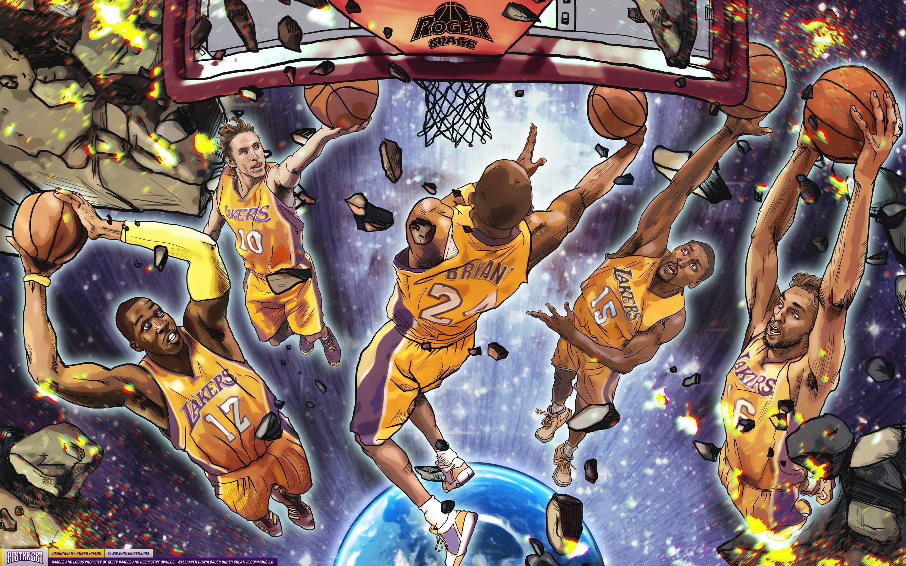 Cartoon Kobe Bryant Wallpapers - Top Free Cartoon Kobe Bryant ...