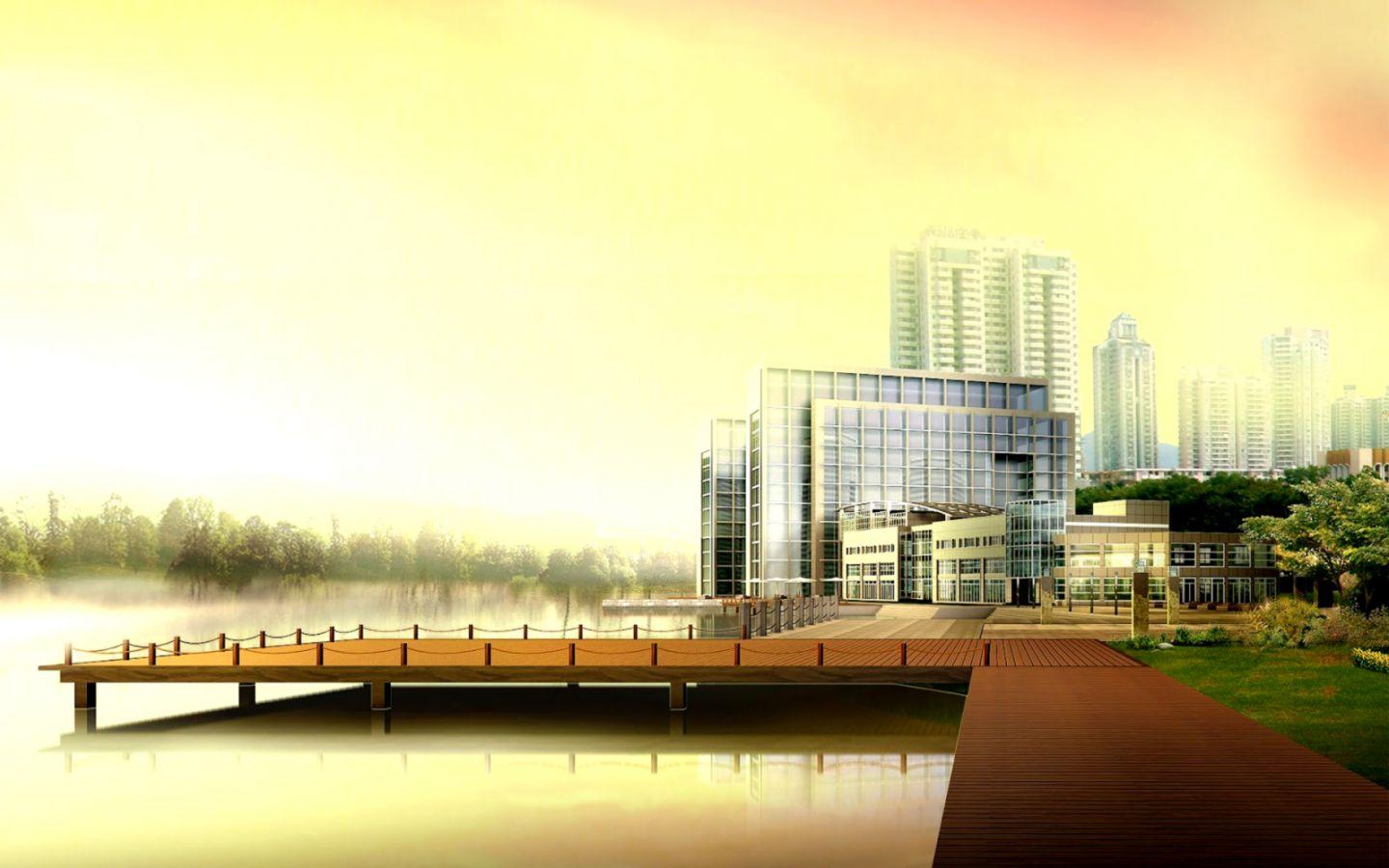 Yellow Building Wallpapers - Top Free Yellow Building Backgrounds ...