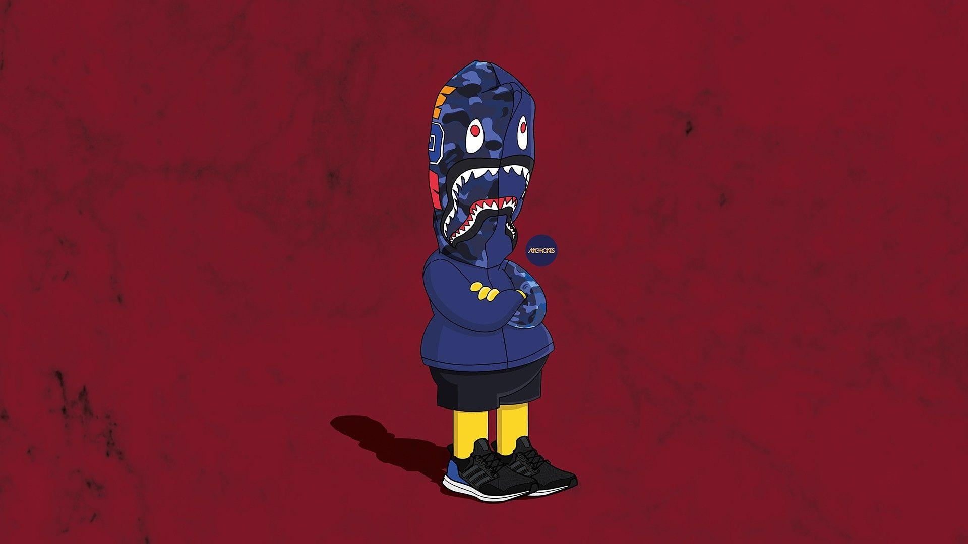 Bape Cartoon Wallpapers - Top Free Bape Cartoon Backgrounds ...