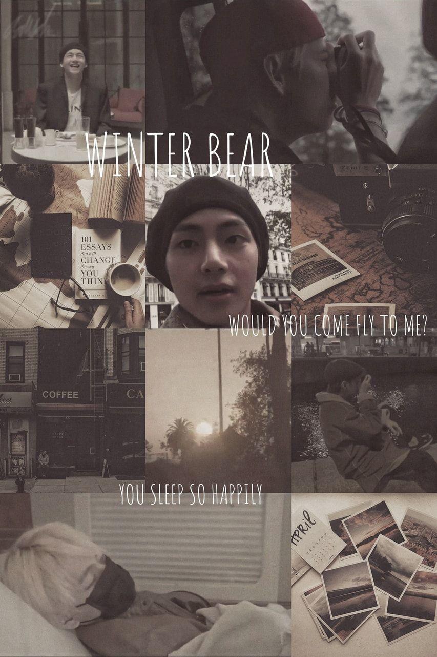 BTS V Winter Bear Wallpapers - Top Free BTS V Winter Bear Backgrounds ...