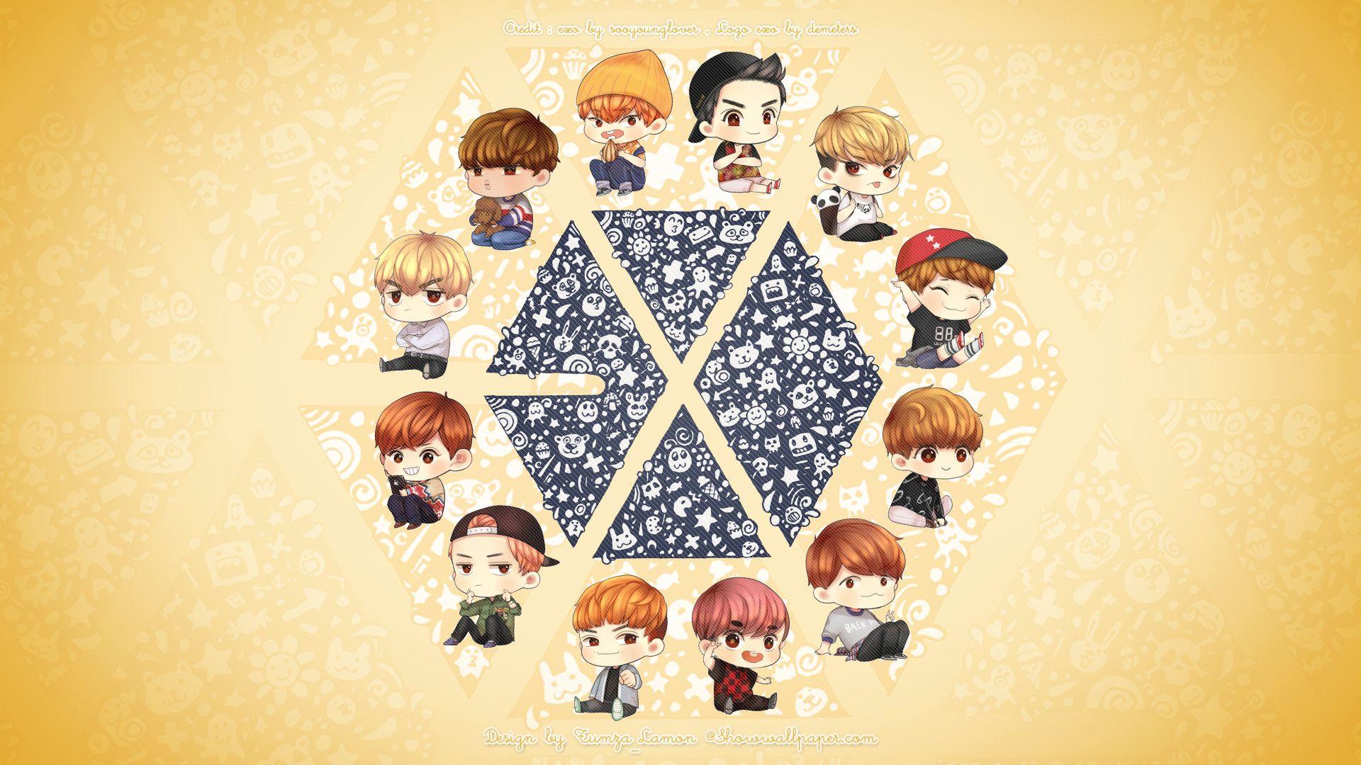 EXO Cute Desktop Wallpapers - Top Free EXO Cute Desktop Backgrounds ...