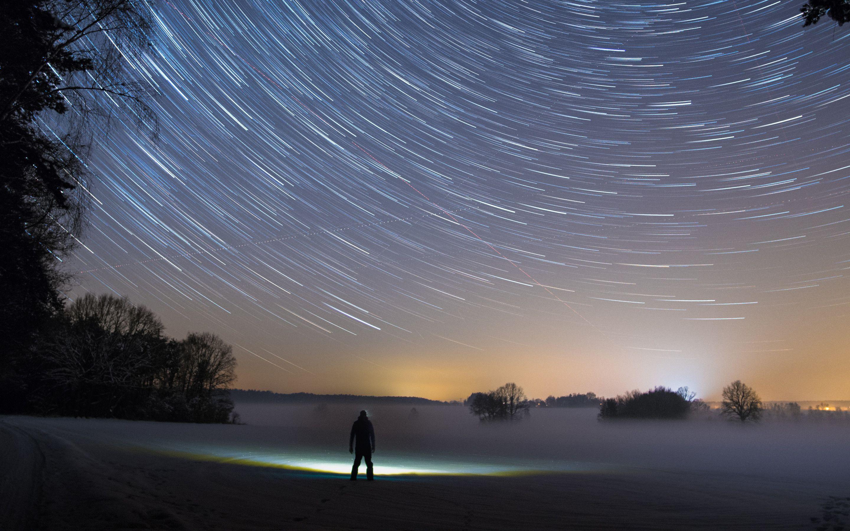 Star Trail Wallpapers - Top Free Star Trail Backgrounds - WallpaperAccess