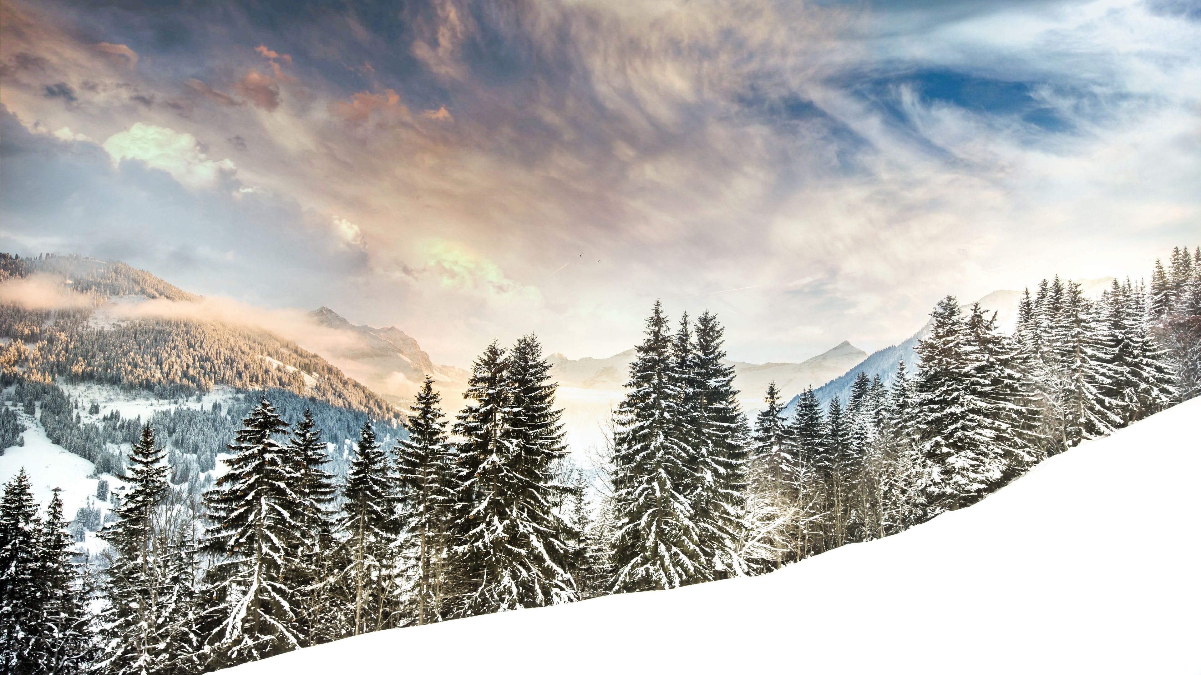 Winter Alps Wallpapers - Top Free Winter Alps Backgrounds - WallpaperAccess