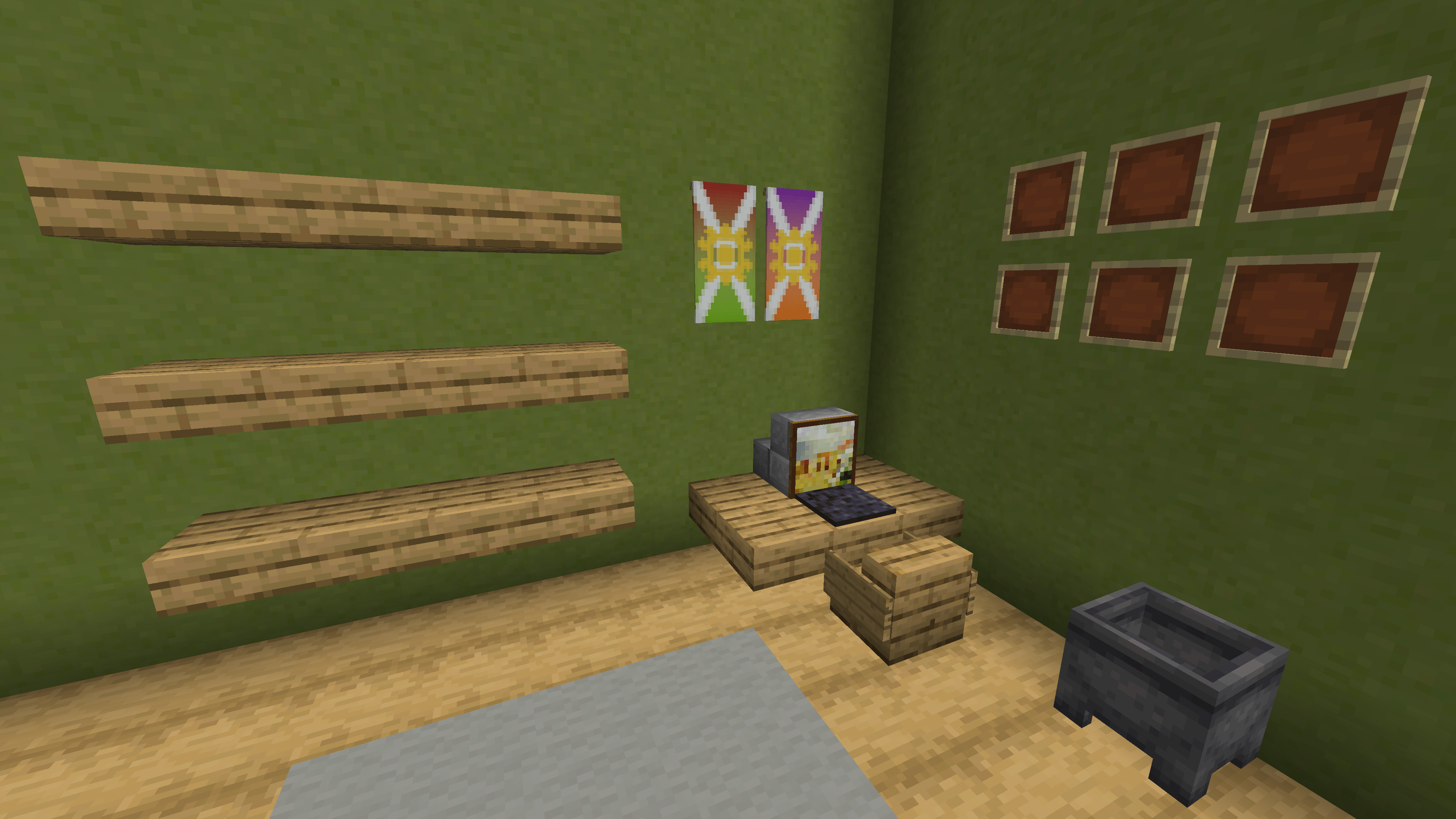 Minecraft Shelf Wallpapers - Top Free Minecraft Shelf Backgrounds ...