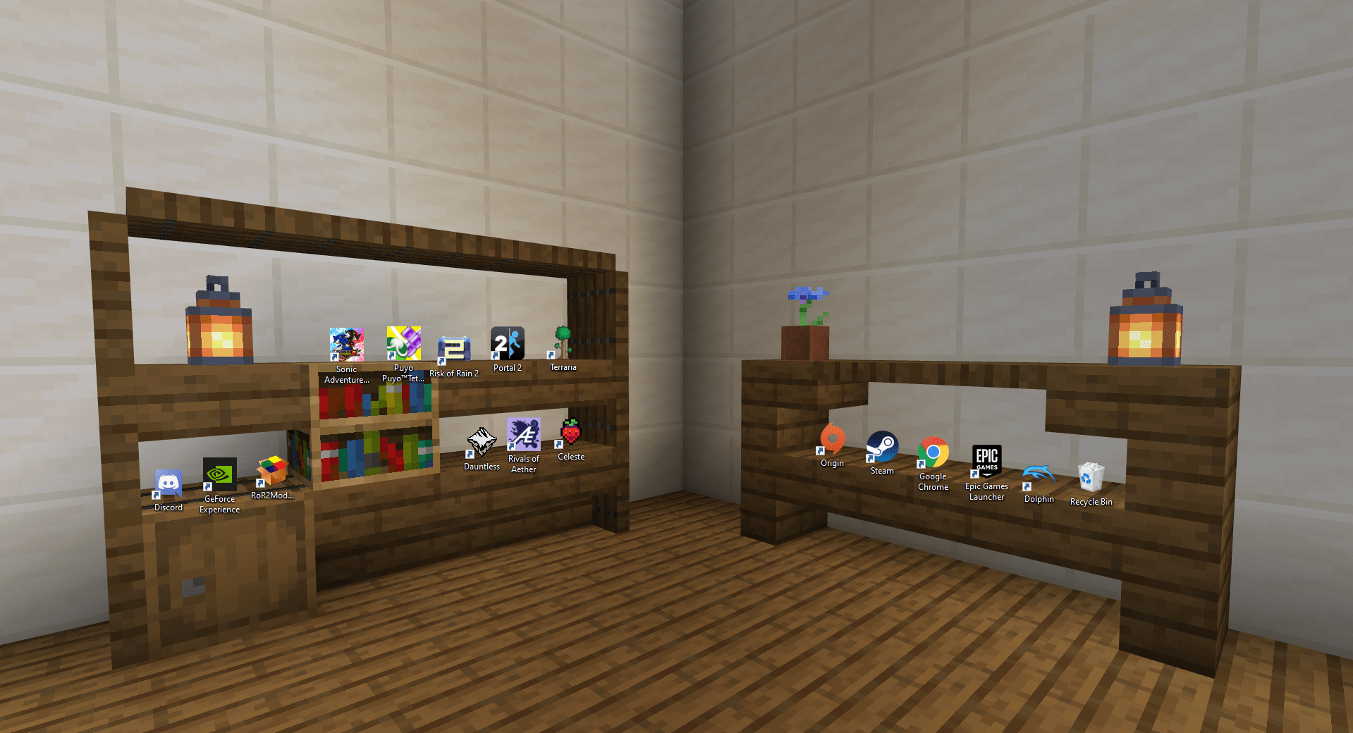 Minecraft Shelf Wallpapers - Top Free Minecraft Shelf Backgrounds ...