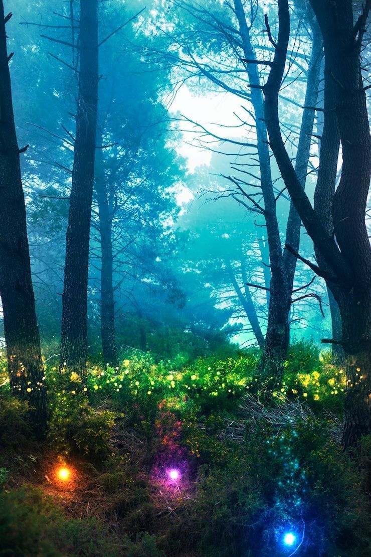 To The Forest of Firefly Lights Wallpapers - Top Free To The Forest of ...