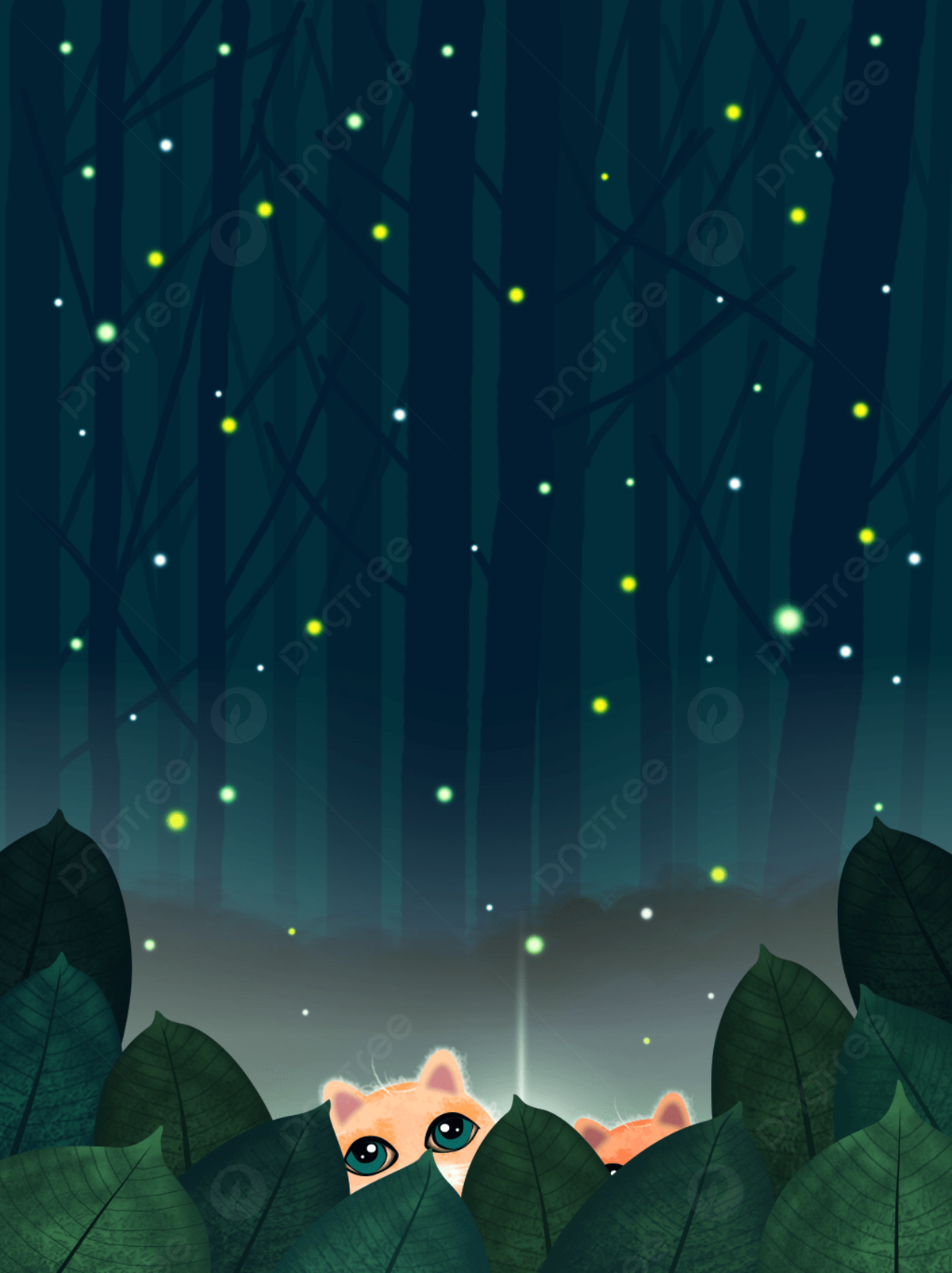 To The Forest of Firefly Lights Wallpapers - Top Free To The Forest of ...