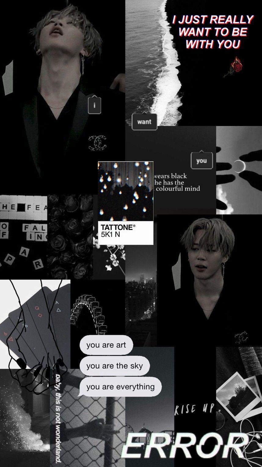 BTS Dark Aesthetic Wallpapers - Top Free BTS Dark Aesthetic Backgrounds ...
