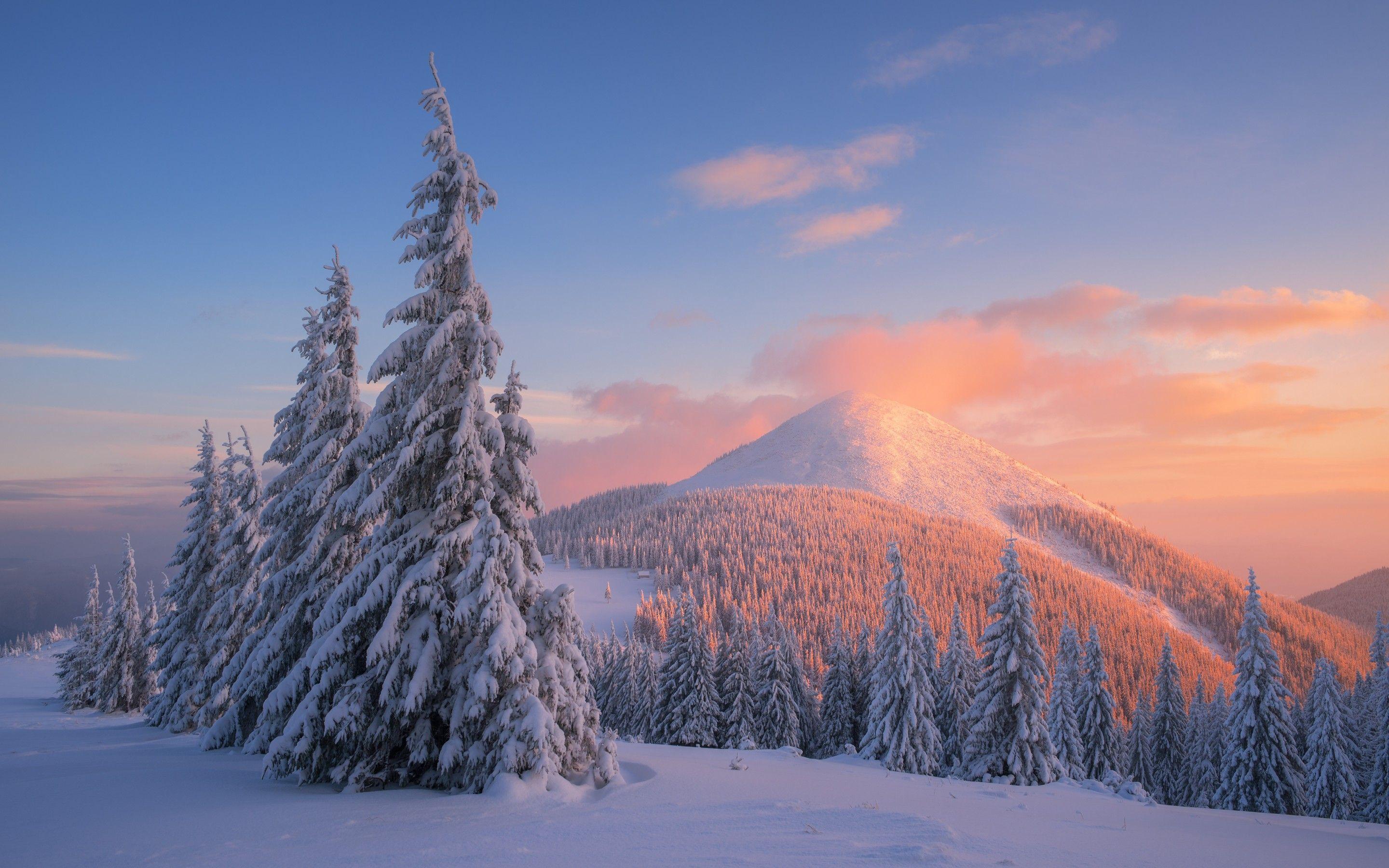 4K Winter Sunset Wallpapers - Top Free 4K Winter Sunset Backgrounds ...