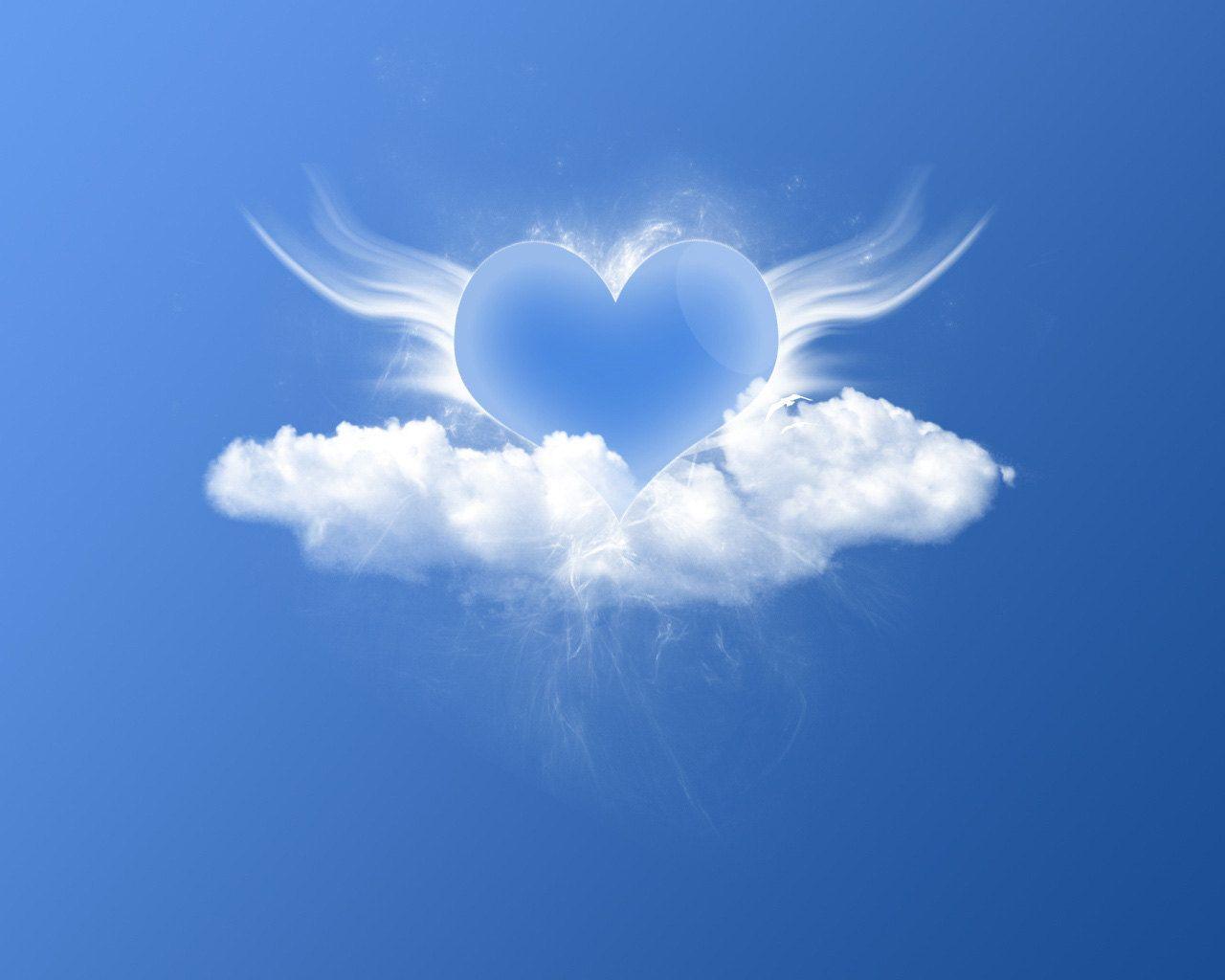 Blue Heart Wallpapers - Top Free Blue Heart Backgrounds - WallpaperAccess