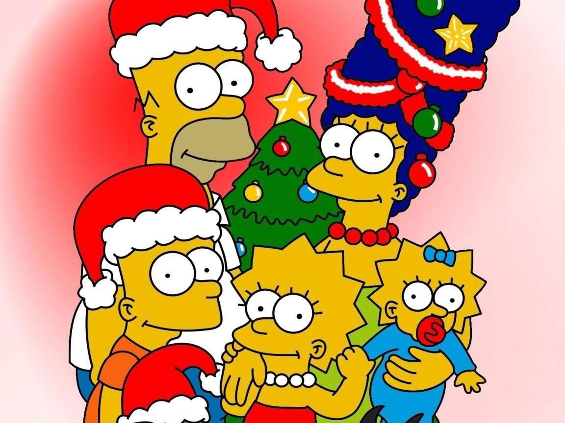 Simpsons Christmas Wallpapers - Top Free Simpsons Christmas Backgrounds ...