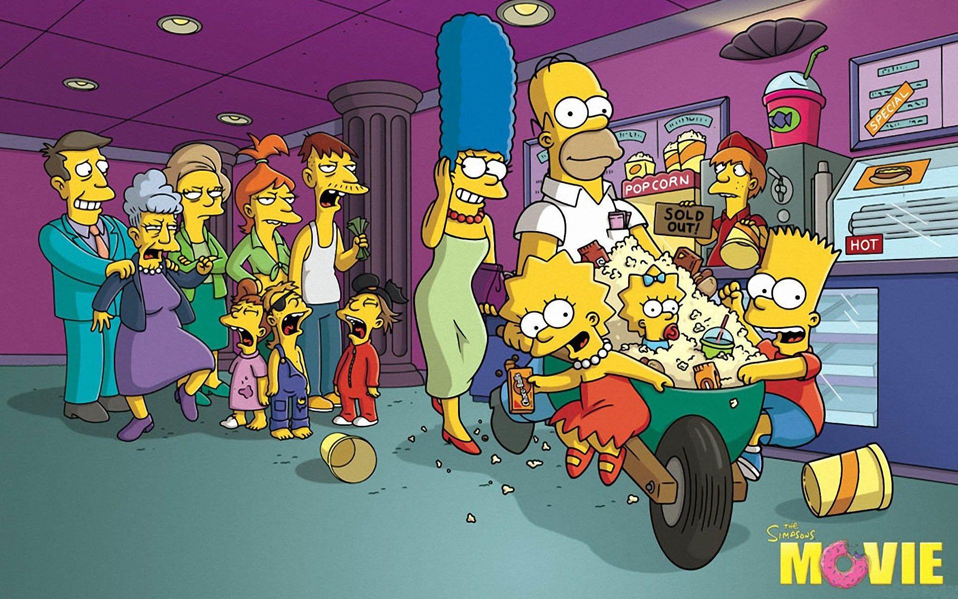 Simpsons 4K Wallpapers - Top Free Simpsons 4K Backgrounds - WallpaperAccess