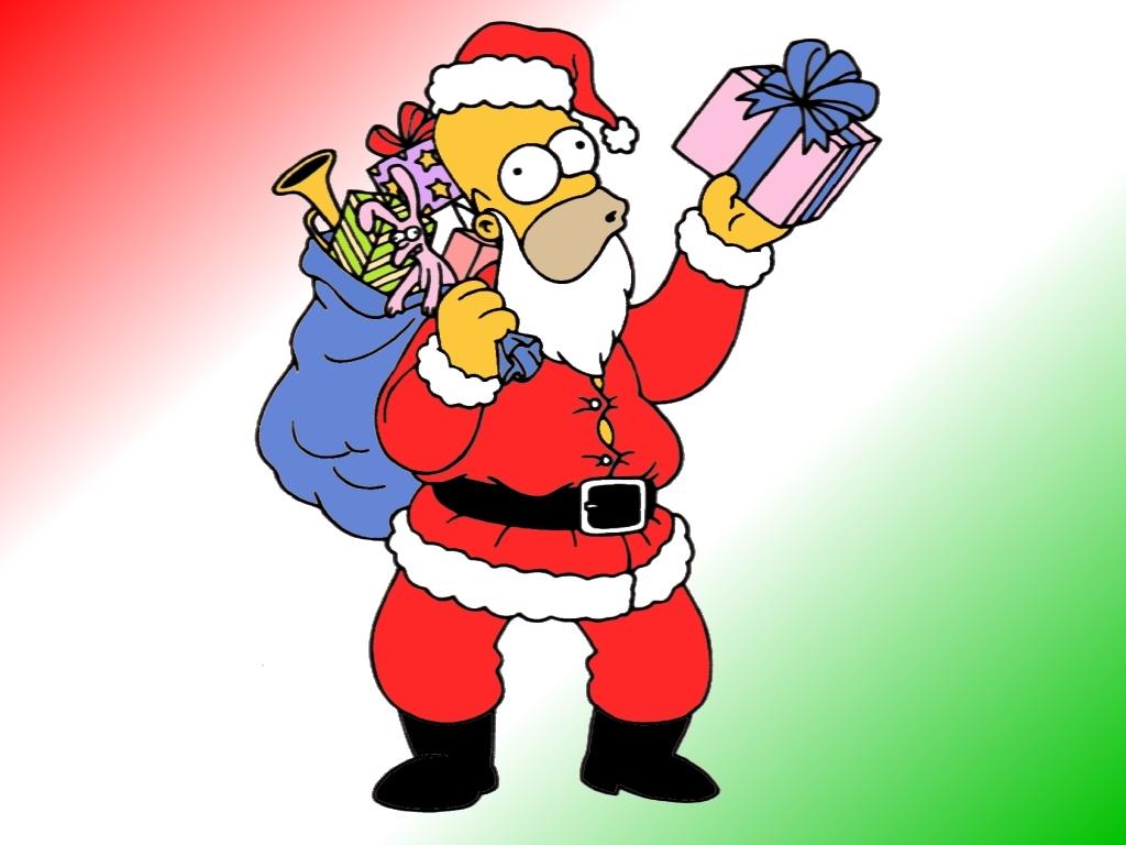 Simpsons Christmas Wallpapers - Top Free Simpsons Christmas Backgrounds ...
