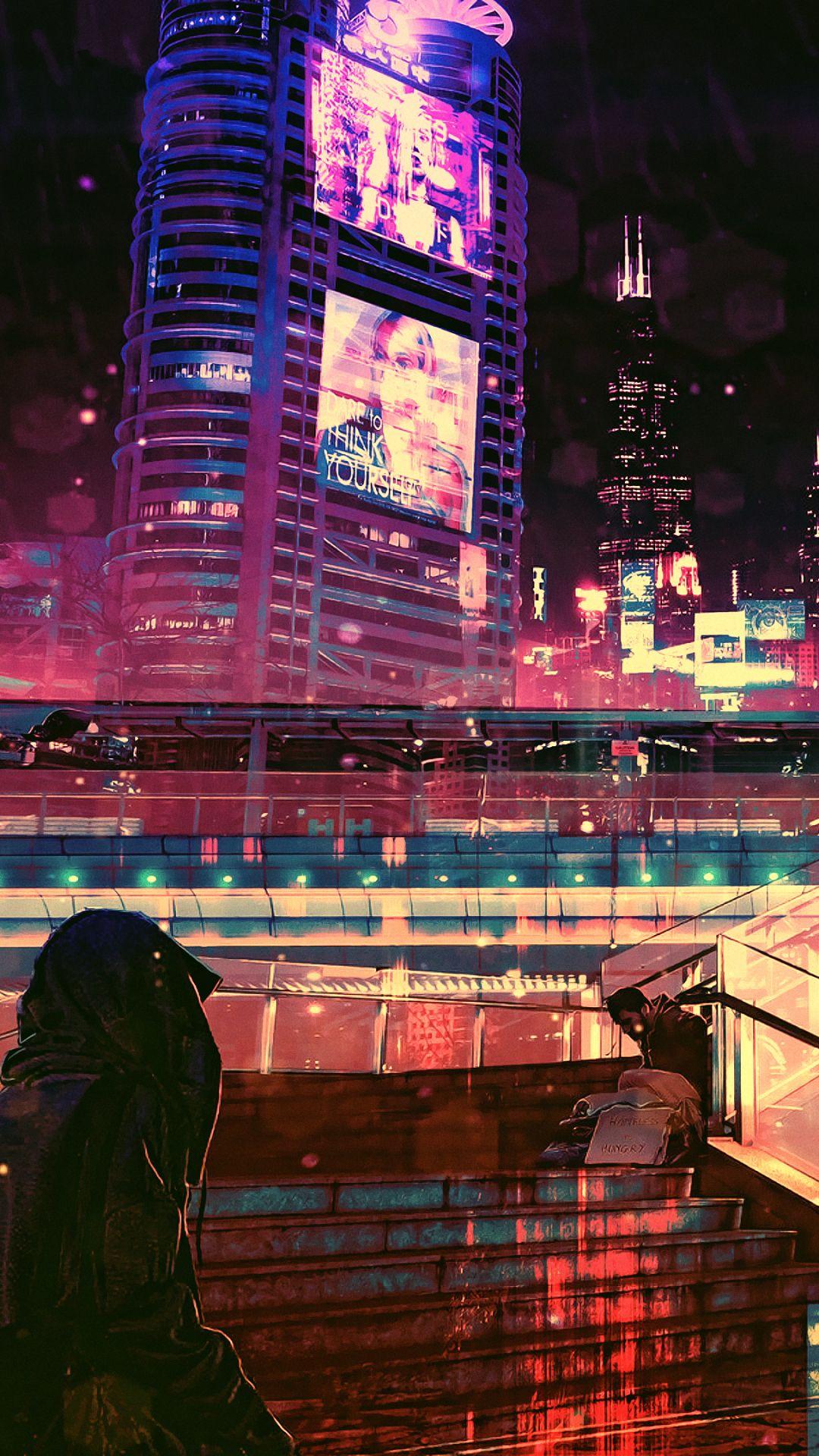 Cyberpunk Mobile Wallpapers - Top Free Cyberpunk Mobile Backgrounds ...