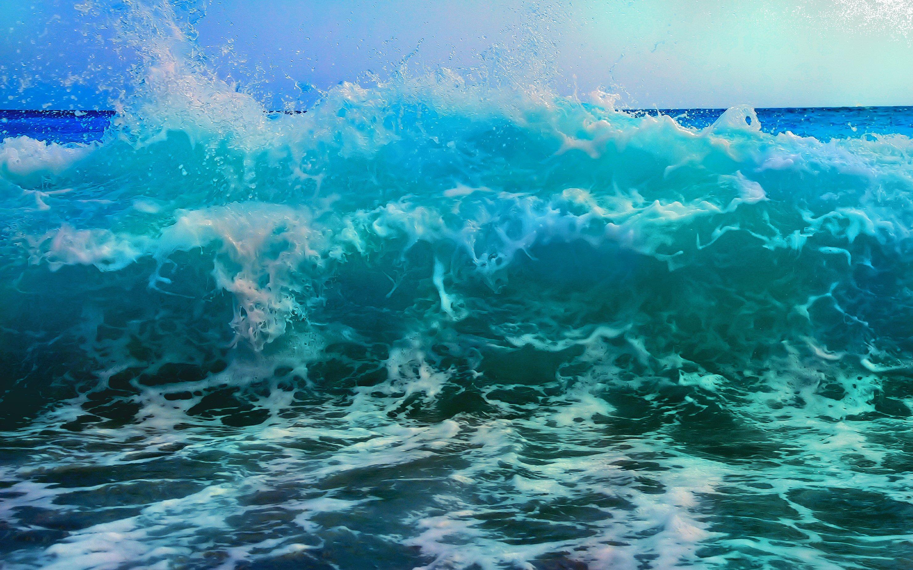 Sea Waves Wallpapers - Top Free Sea Waves Backgrounds - WallpaperAccess
