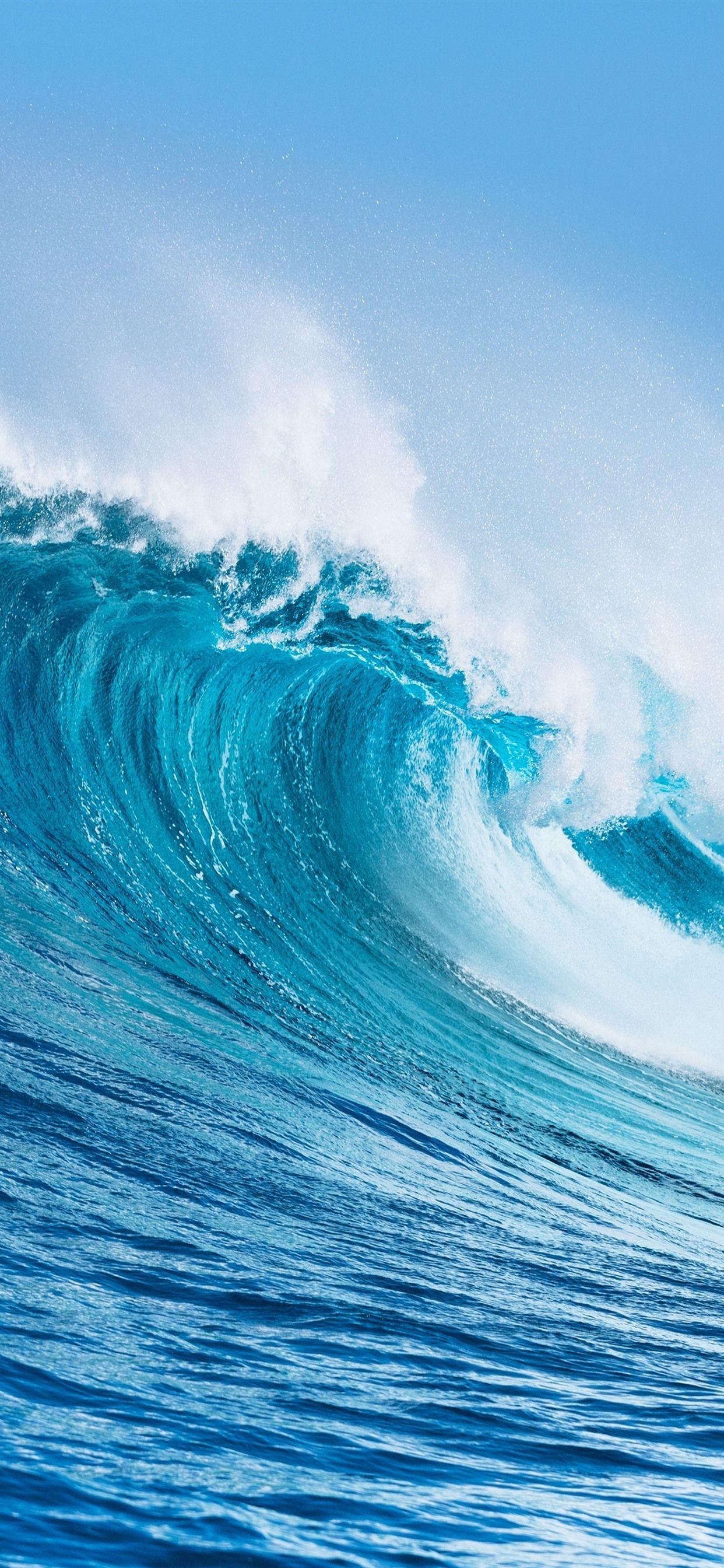 Sea Waves Wallpapers - Top Free Sea Waves Backgrounds - WallpaperAccess