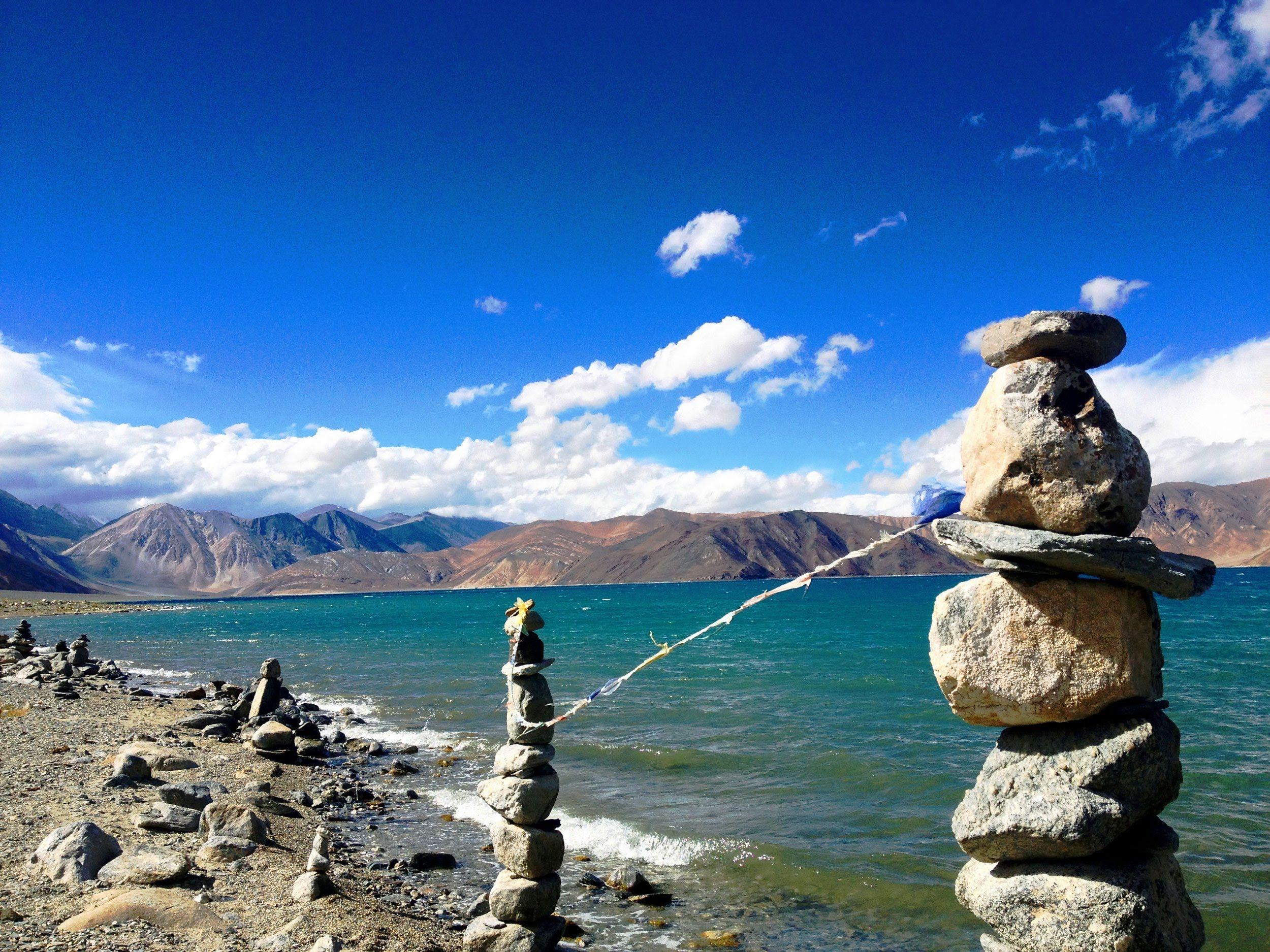 Pangong Tso Wallpapers - Top Free Pangong Tso Backgrounds - WallpaperAccess