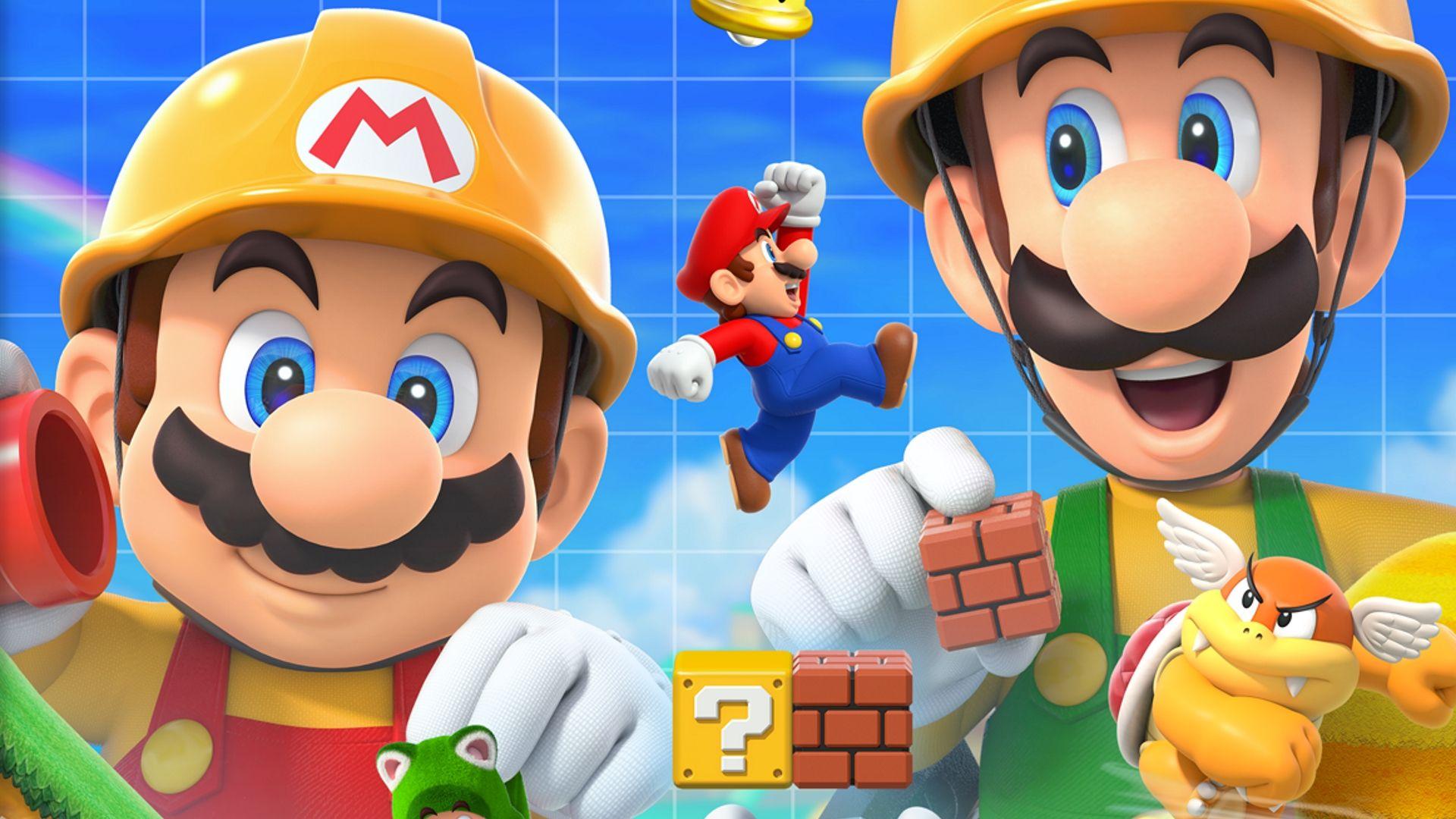 Super Mario Maker Wallpapers - Top Free Super Mario Maker Backgrounds ...