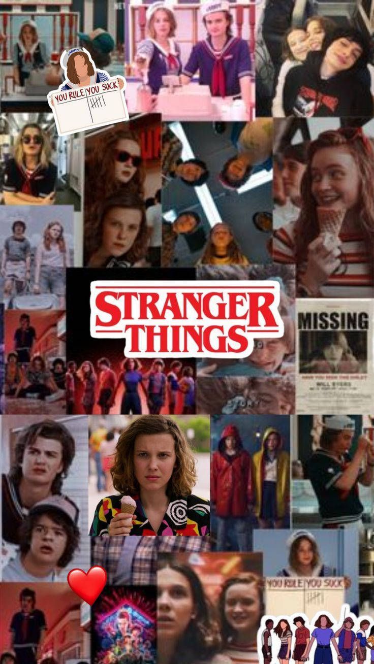 Stranger Things Collage Wallpapers - Top Free Stranger Things Collage ...