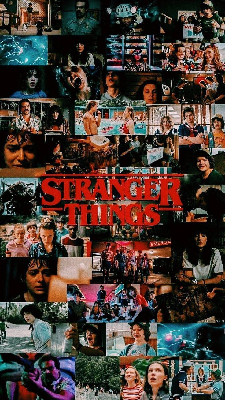 Stranger Things Collage Wallpapers - Top Free Stranger Things Collage ...