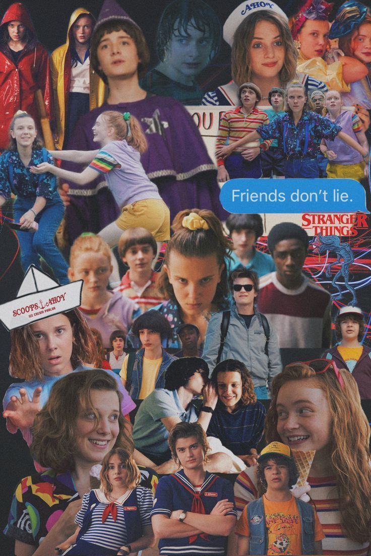 Stranger Things Collage Wallpapers - Top Free Stranger Things Collage ...