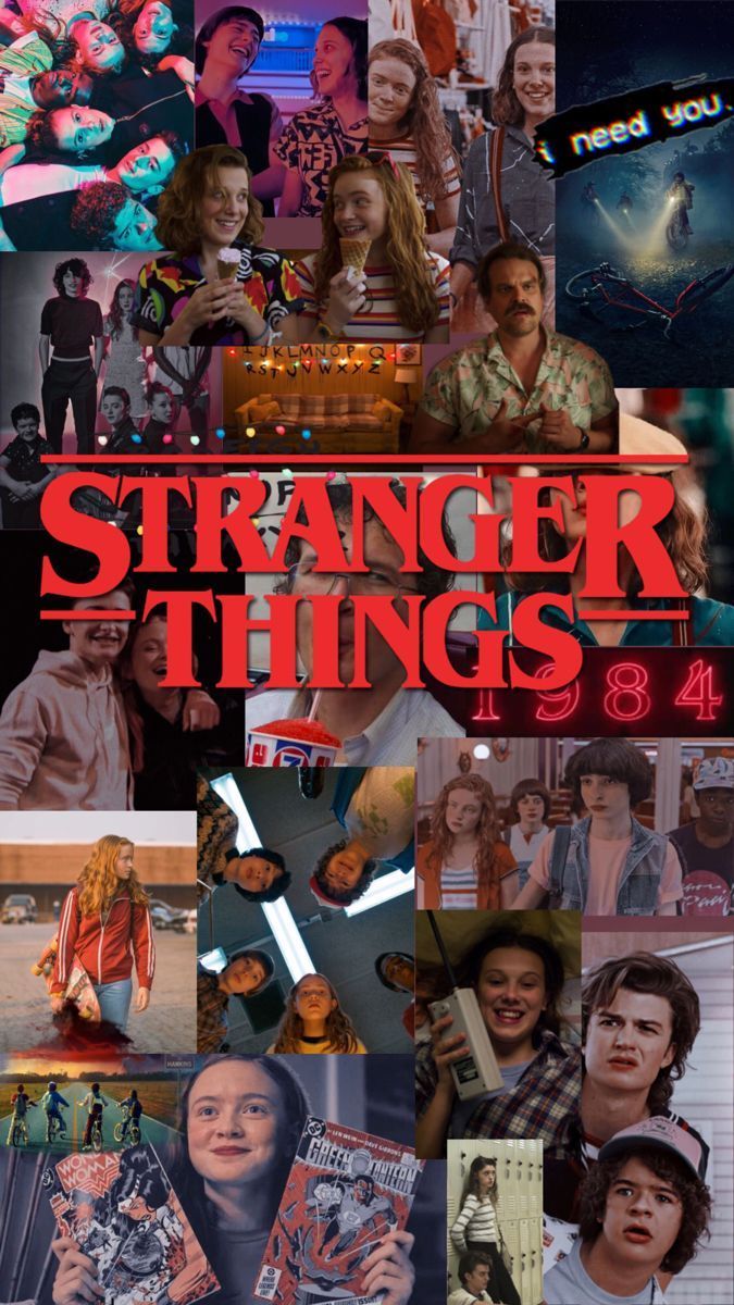 Stranger Things Collage Wallpapers - Top Free Stranger Things Collage ...