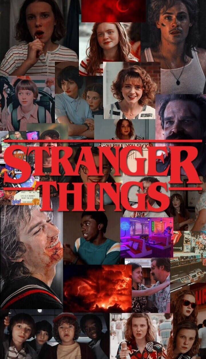 Stranger Things Collage Wallpapers - Top Free Stranger Things Collage ...