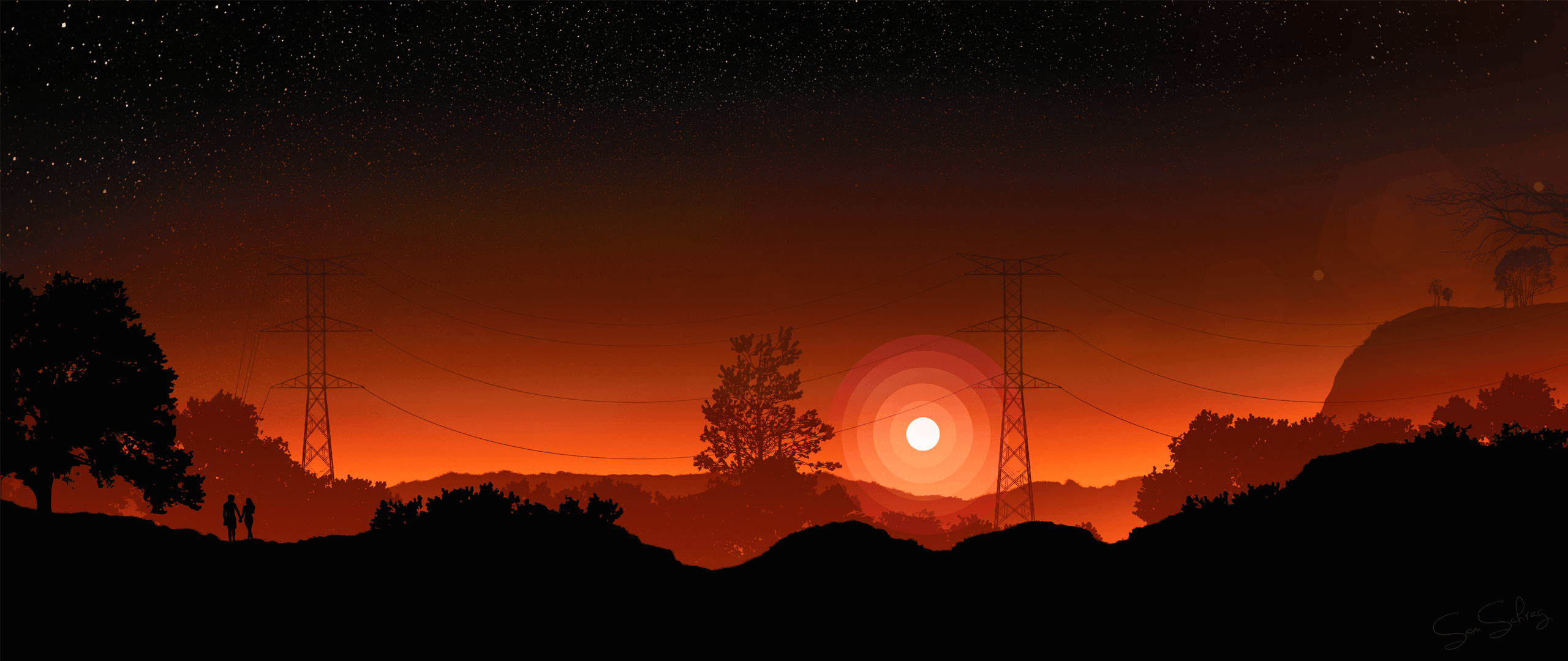 Silhouette Wallpapers - Top Free Silhouette Backgrounds - WallpaperAccess